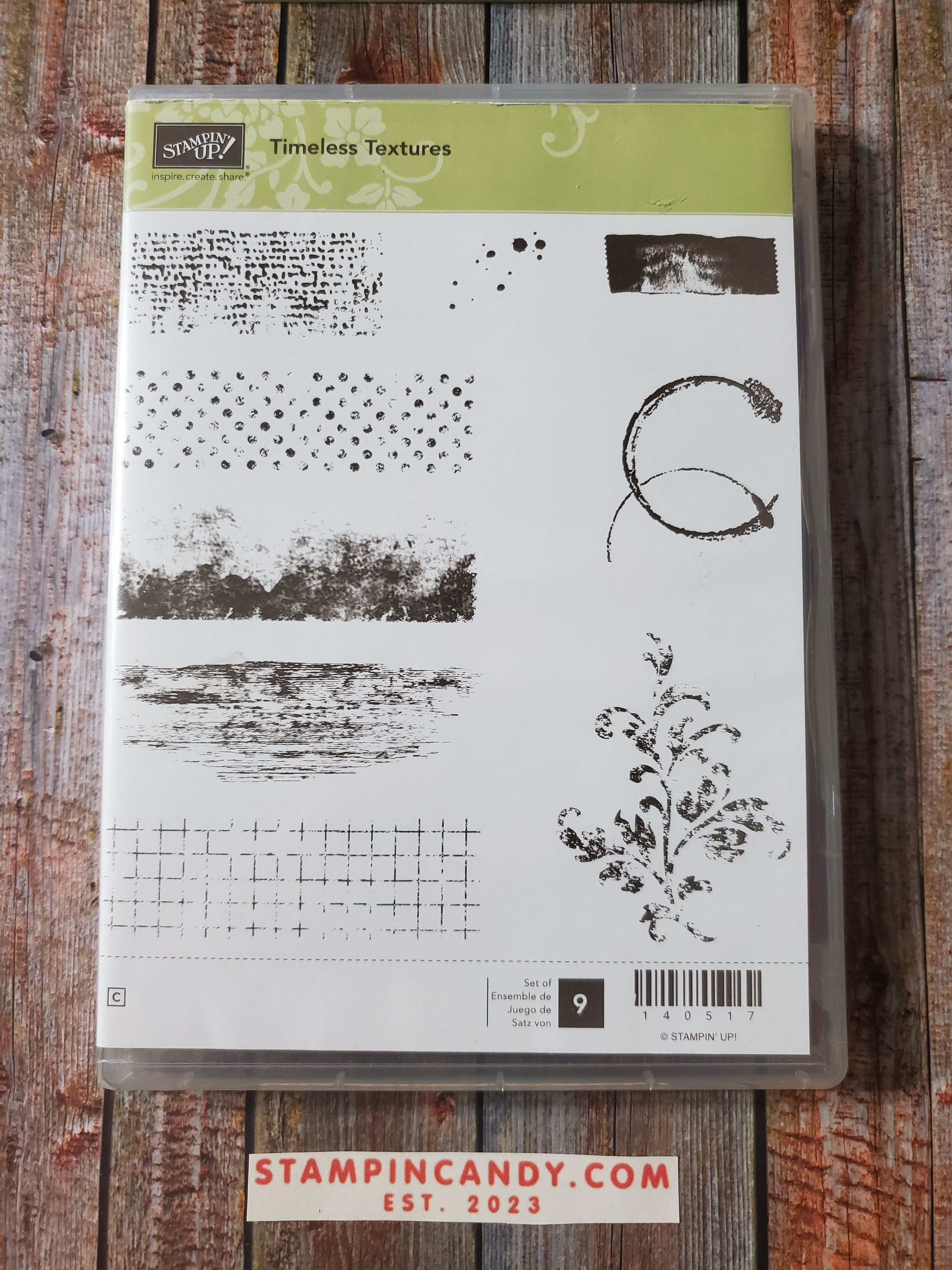 Stampin' UP! "Timeless Textures" Stamp Set – StampinCandy.com