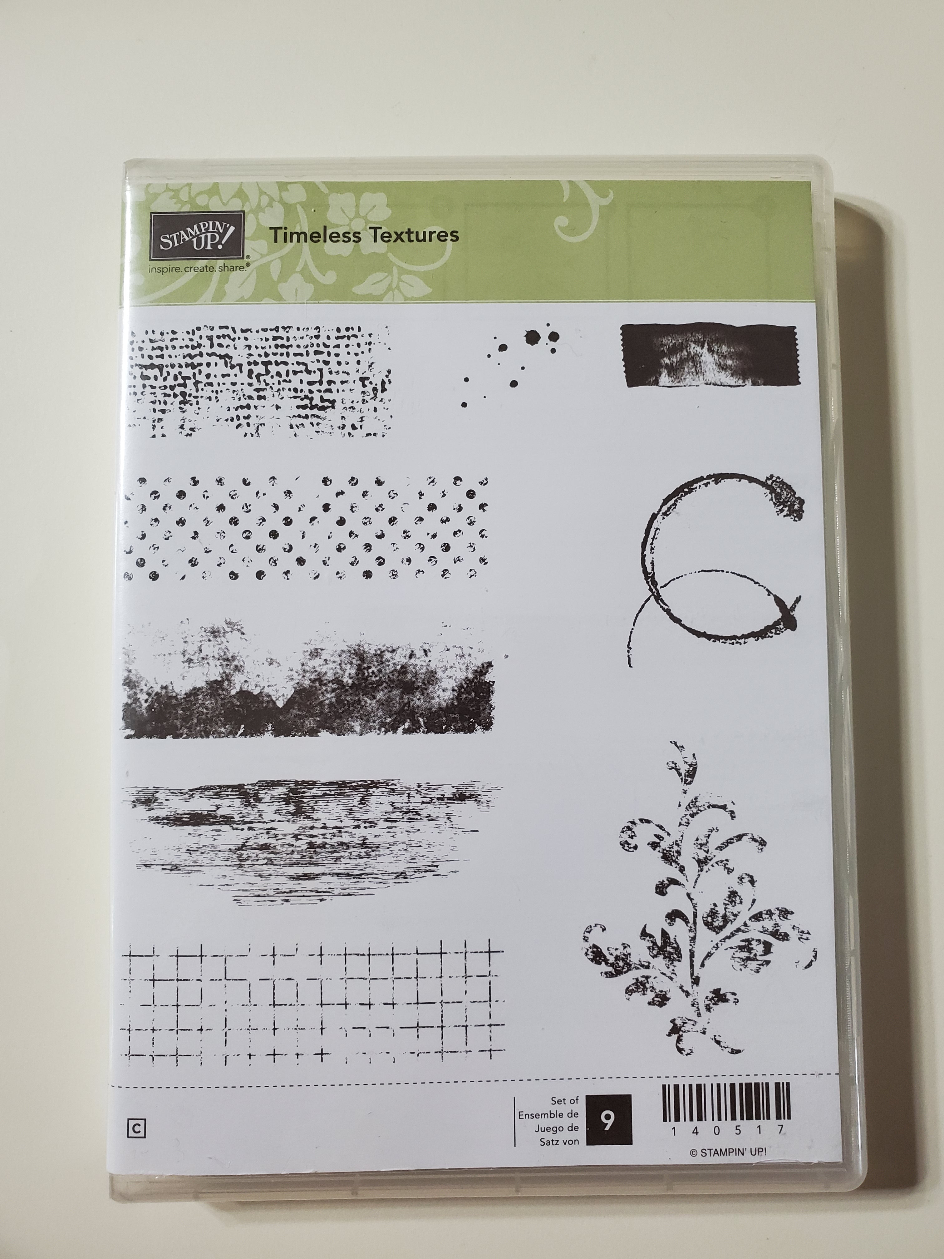 Stampin' UP! "Timeless Textures" Stamp Set – StampinCandy.com