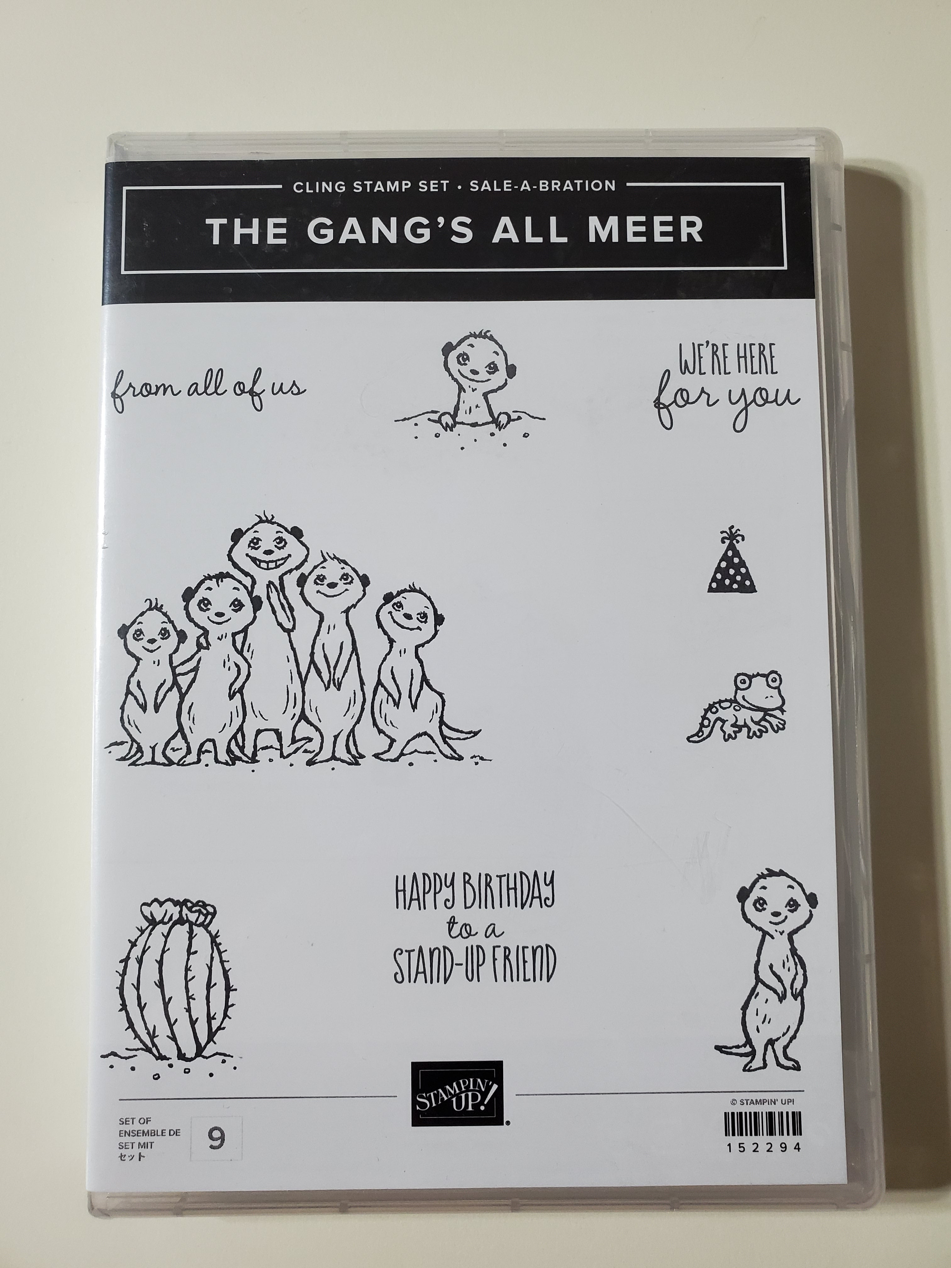 Stampin' UP! "The Gang's All Meer" Stamp Set – Stamps and Stones