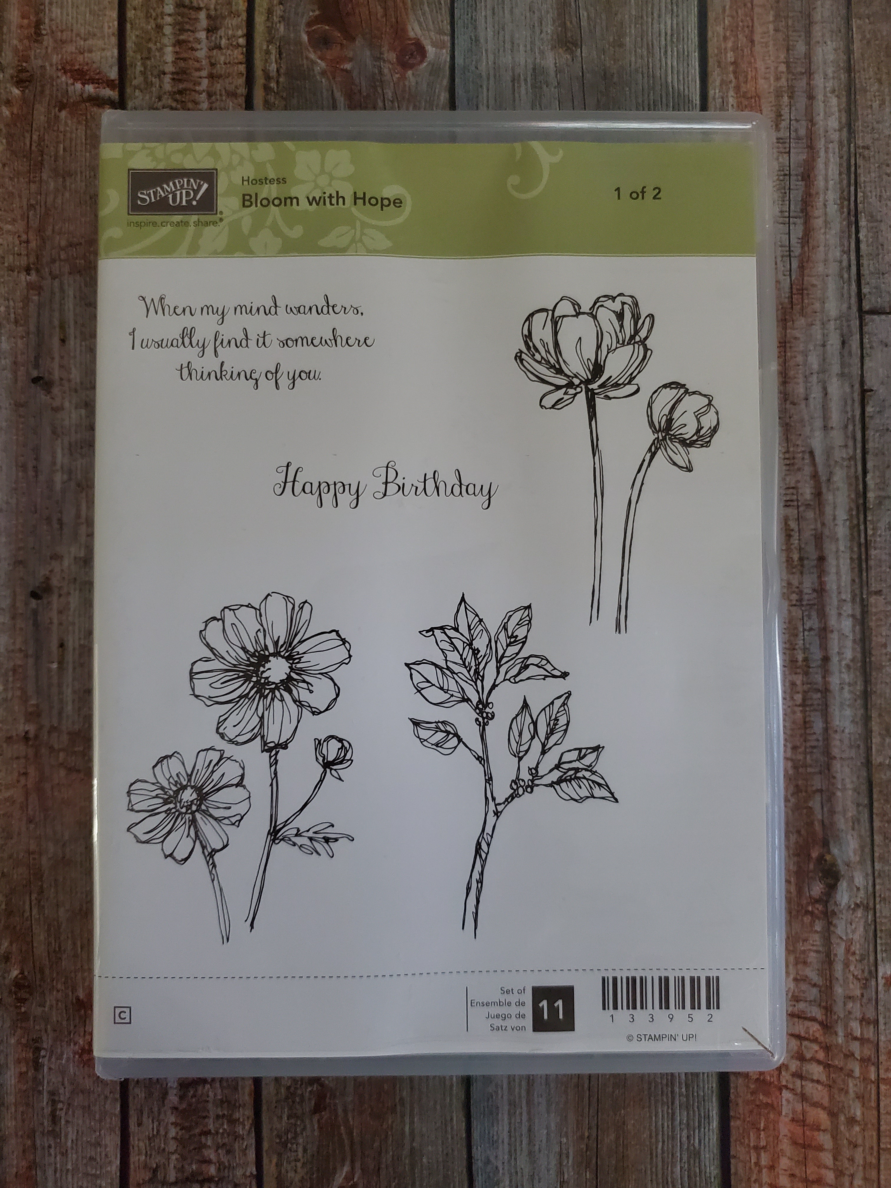 Stampin' UP! "Bloom with Hope" Stamp Set – StampinCandy.com