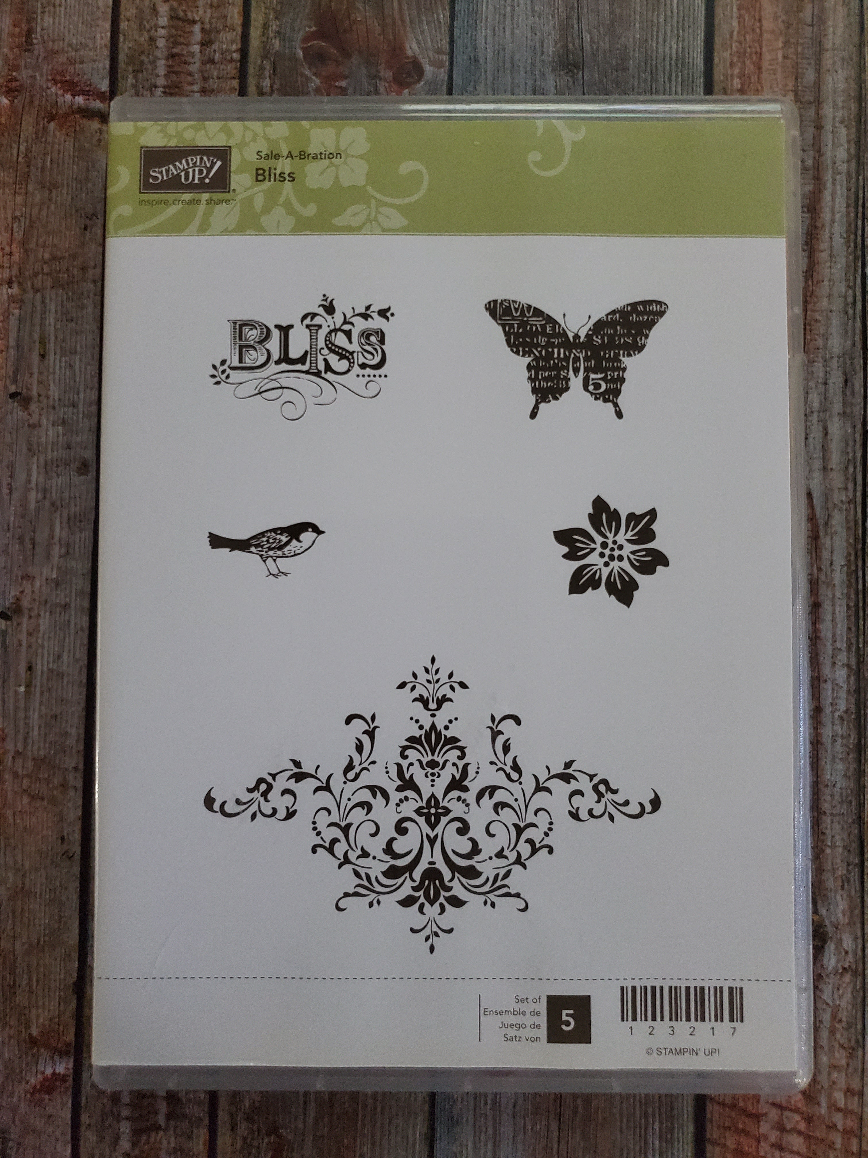 Stampin' UP! "Bliss" Stamp Set – StampinCandy.com