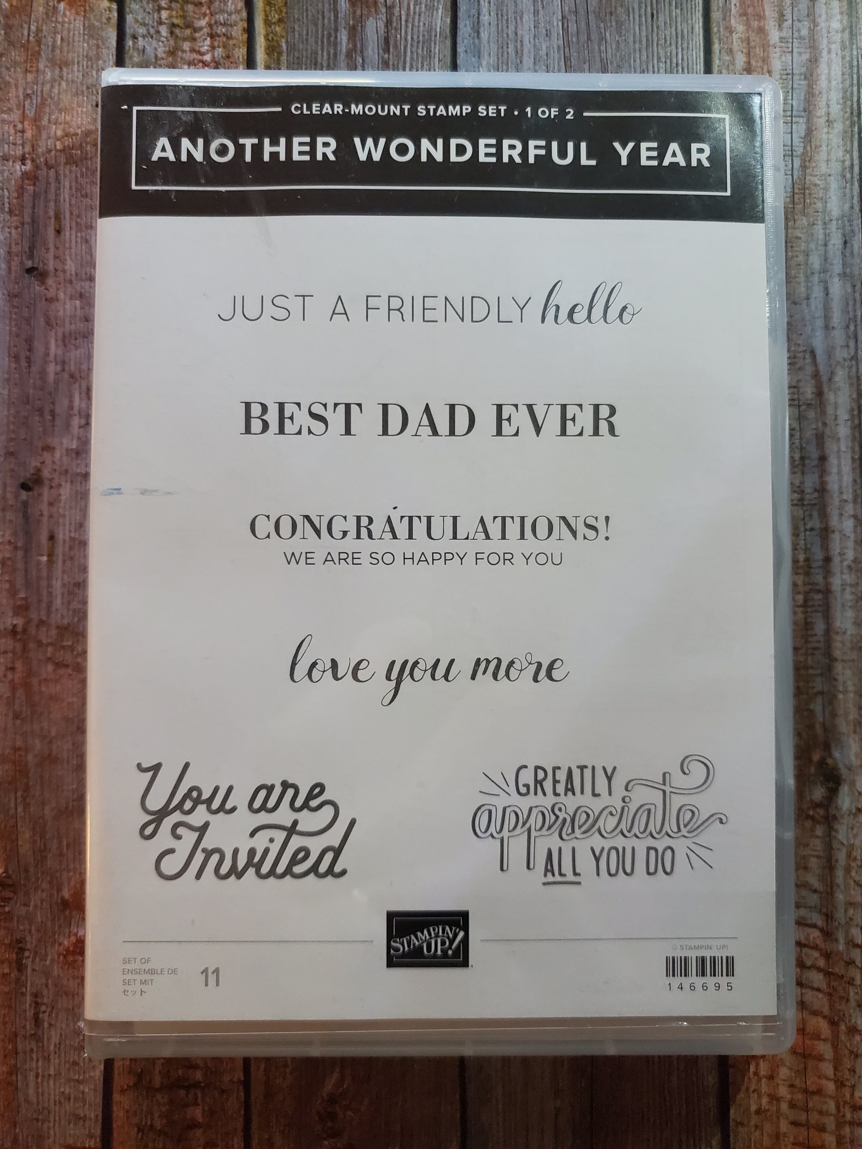 Stampin' UP! "Another Wonderful Year" Stamp Set – StampinCandy.com
