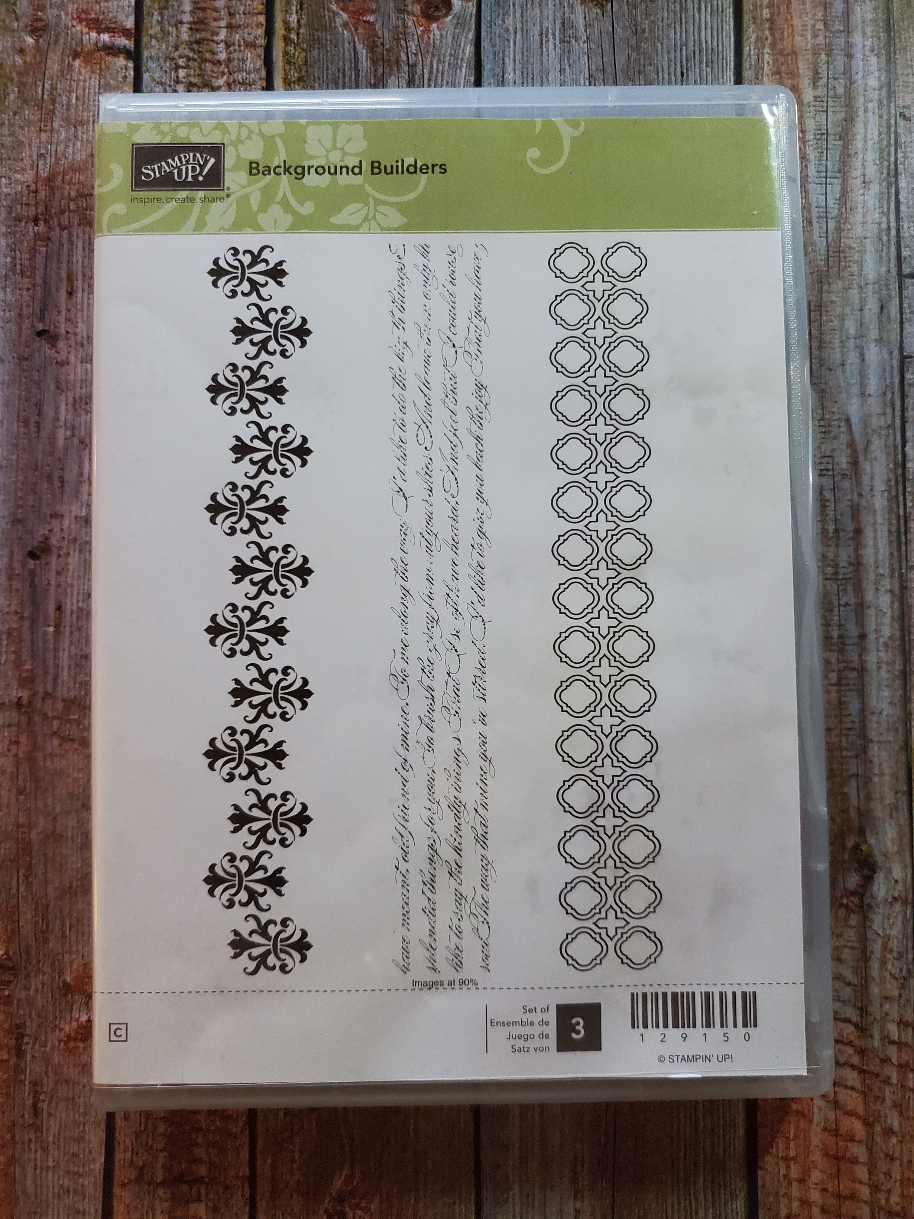 Stampin' UP! "Background Builders" Stamp Set – StampinCandy.com