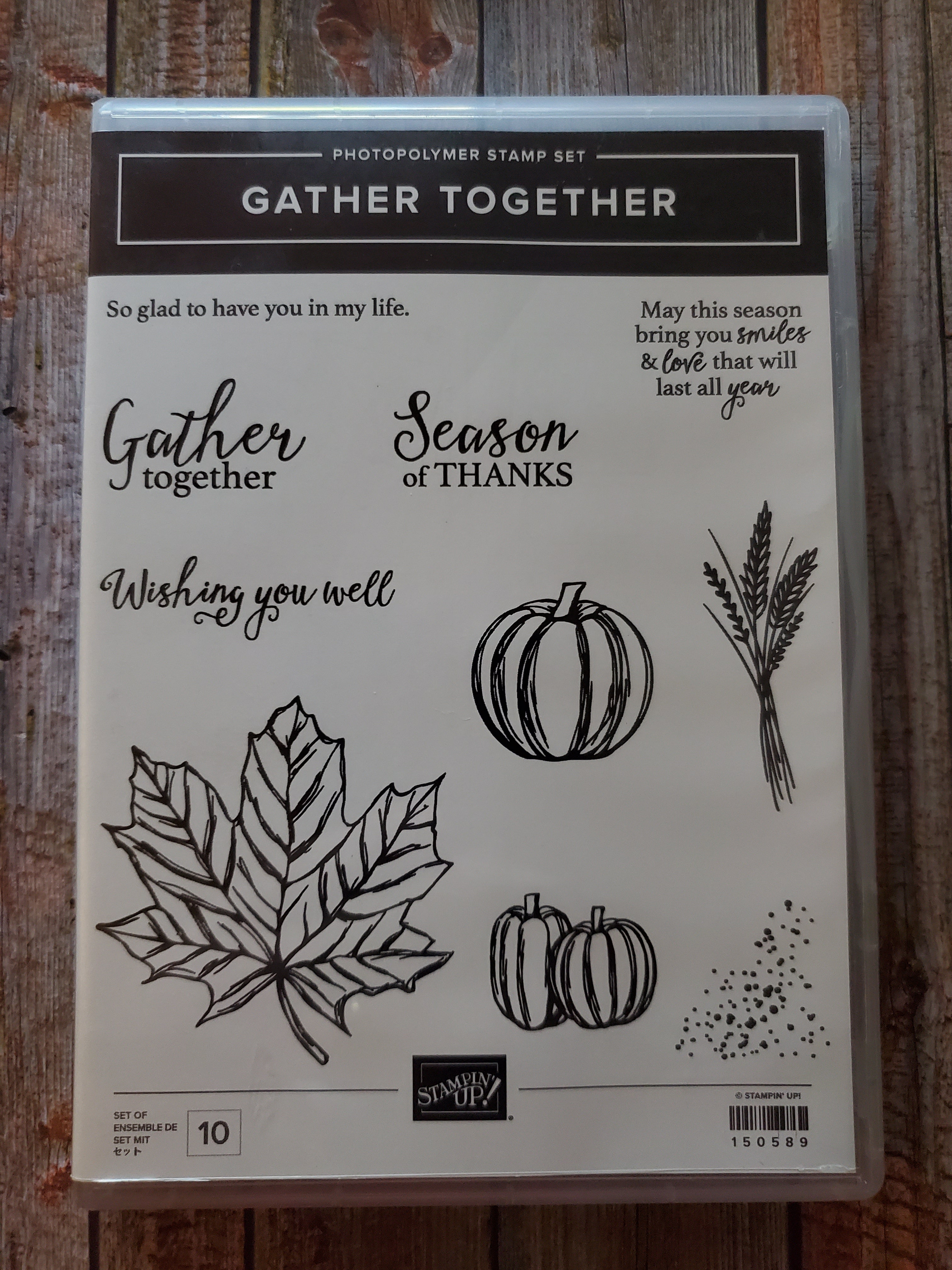 Stampin' UP! "Gather Together" Stamp Set – StampinCandy.com