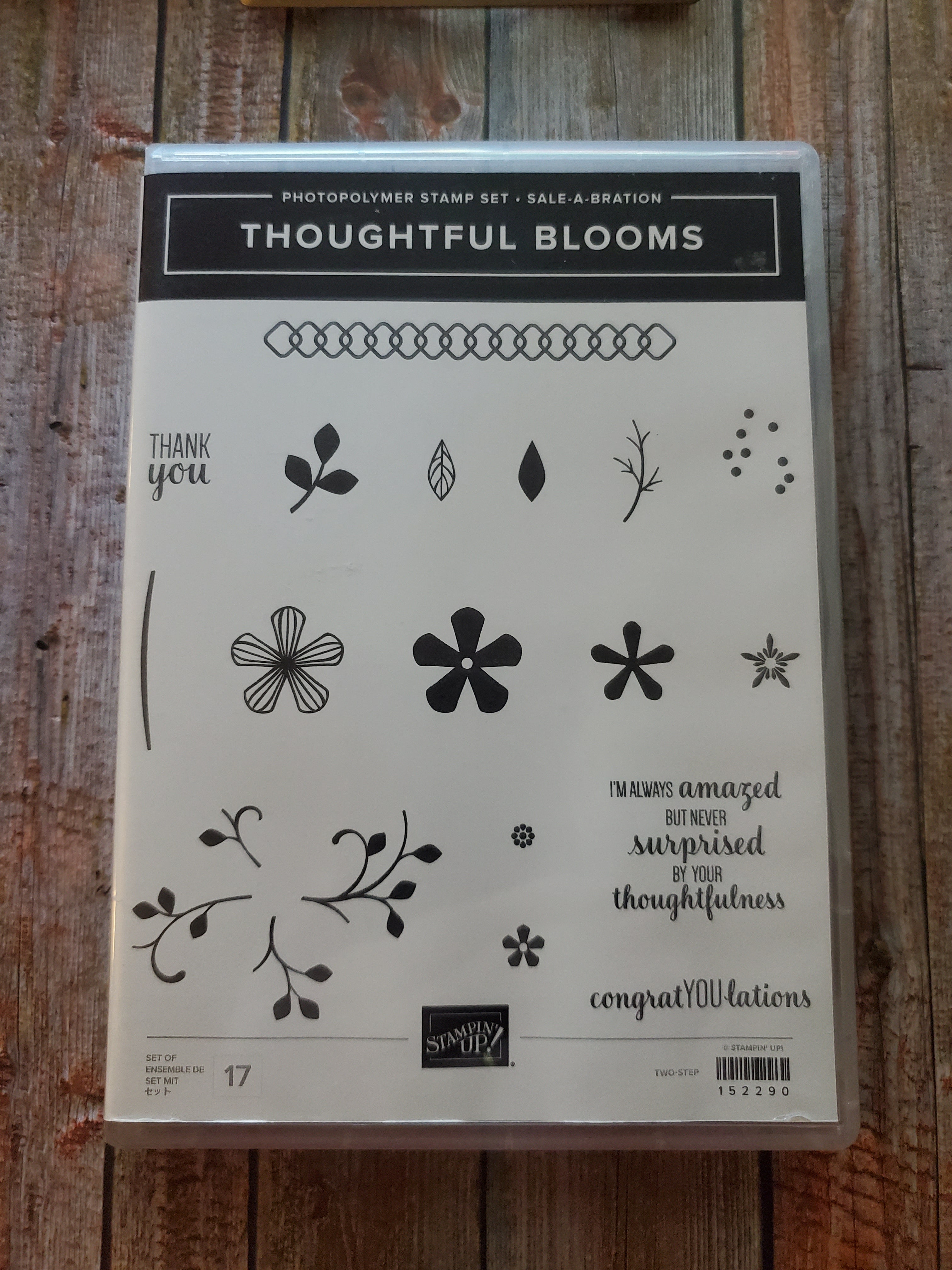 Stampin' UP! "Thoughtful Blooms" Stamp Set – StampinCandy.com