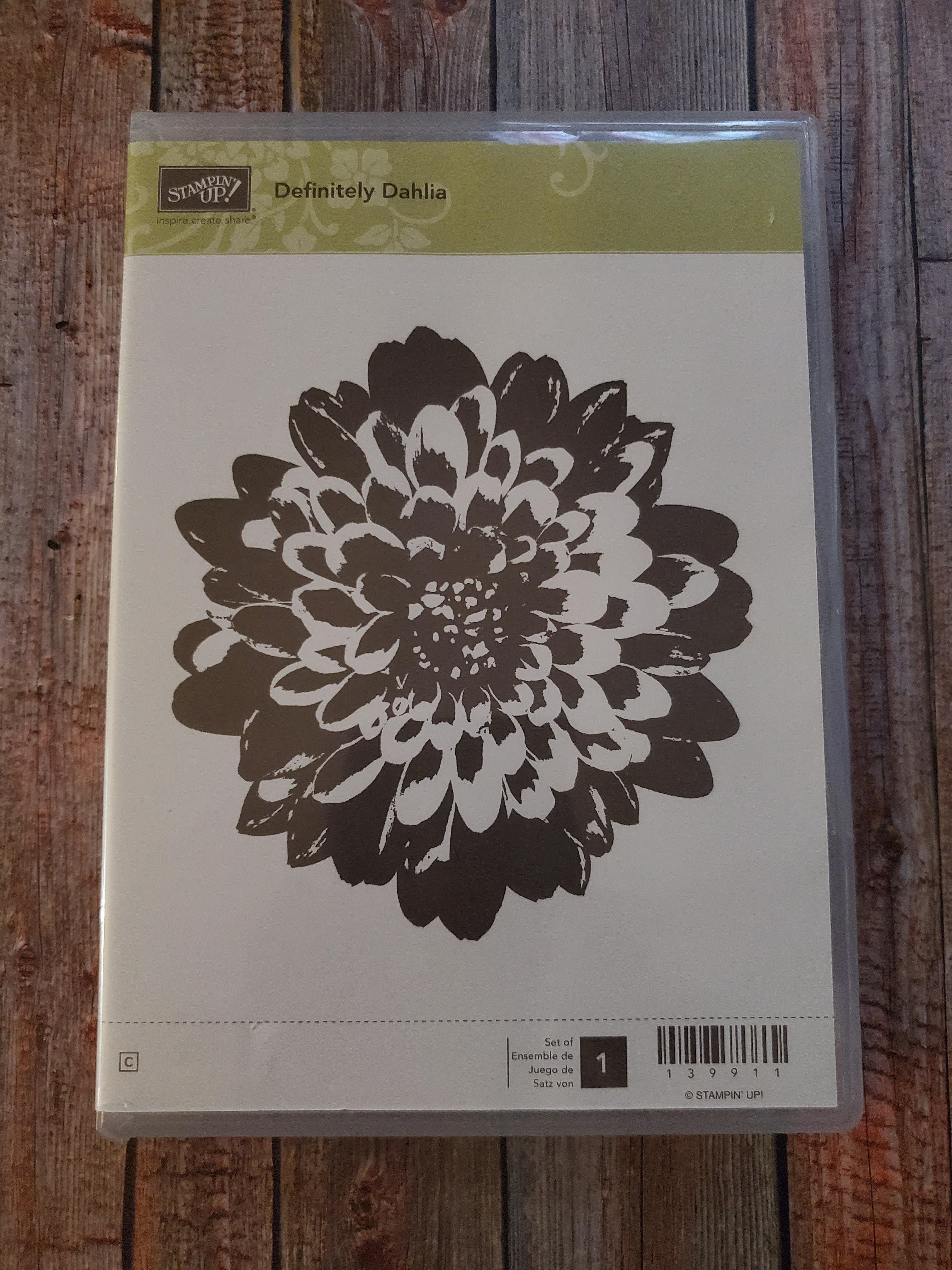Stampin' UP! "Definitely Dahlia" Stamp Set – StampinCandy.com