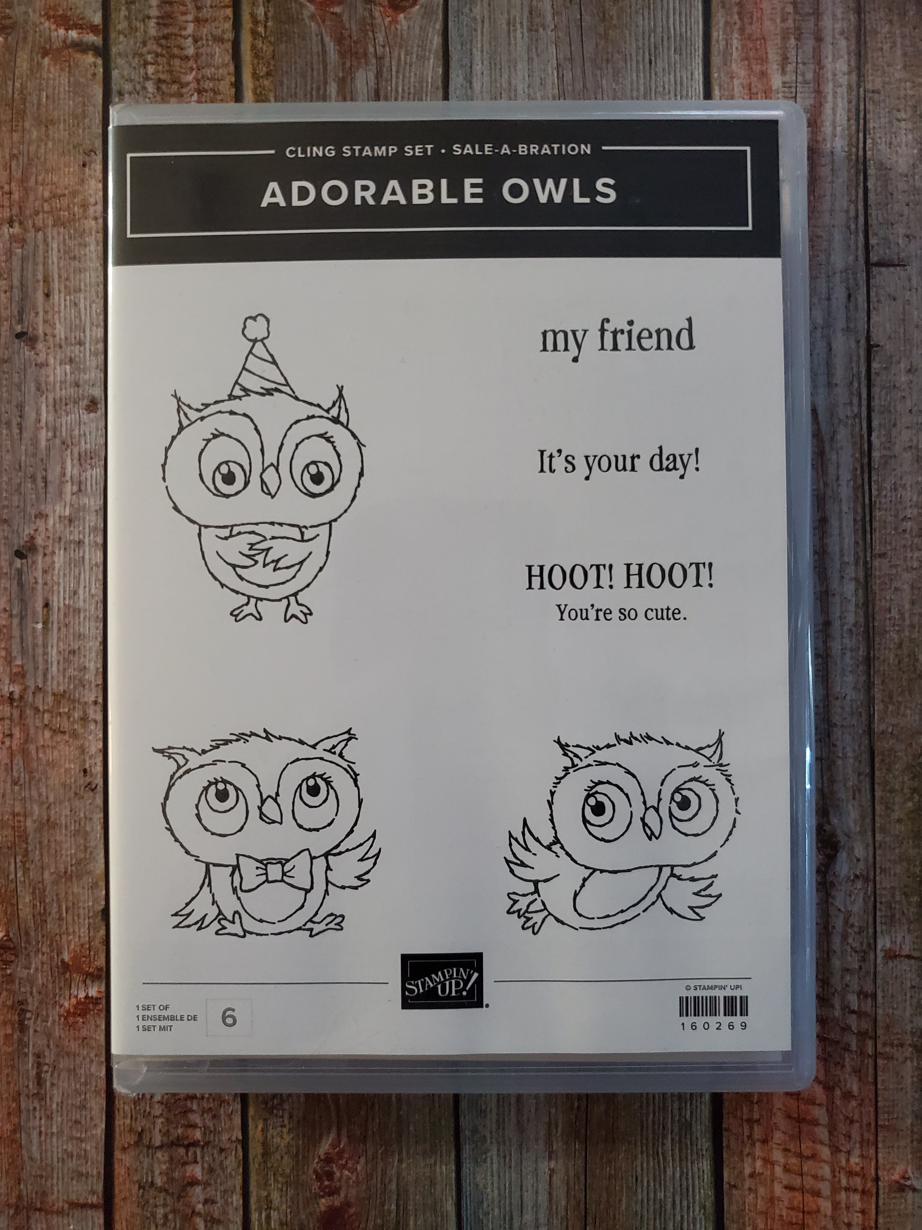 Stampin' UP! "Adorable Owls" Stamp Set – StampinCandy.com