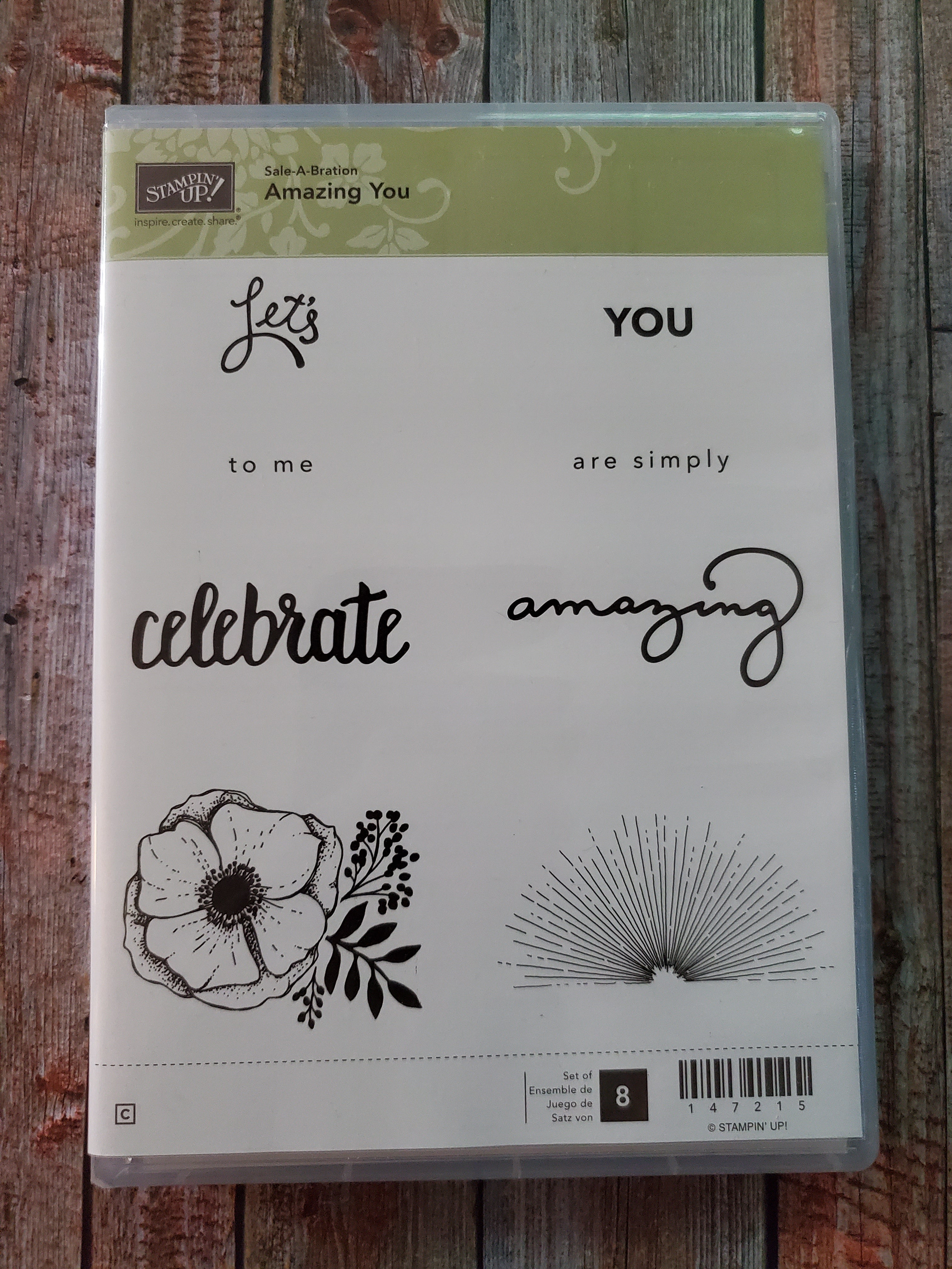 Stampin' UP! "Amazing You" Stamp Set – StampinCandy.com