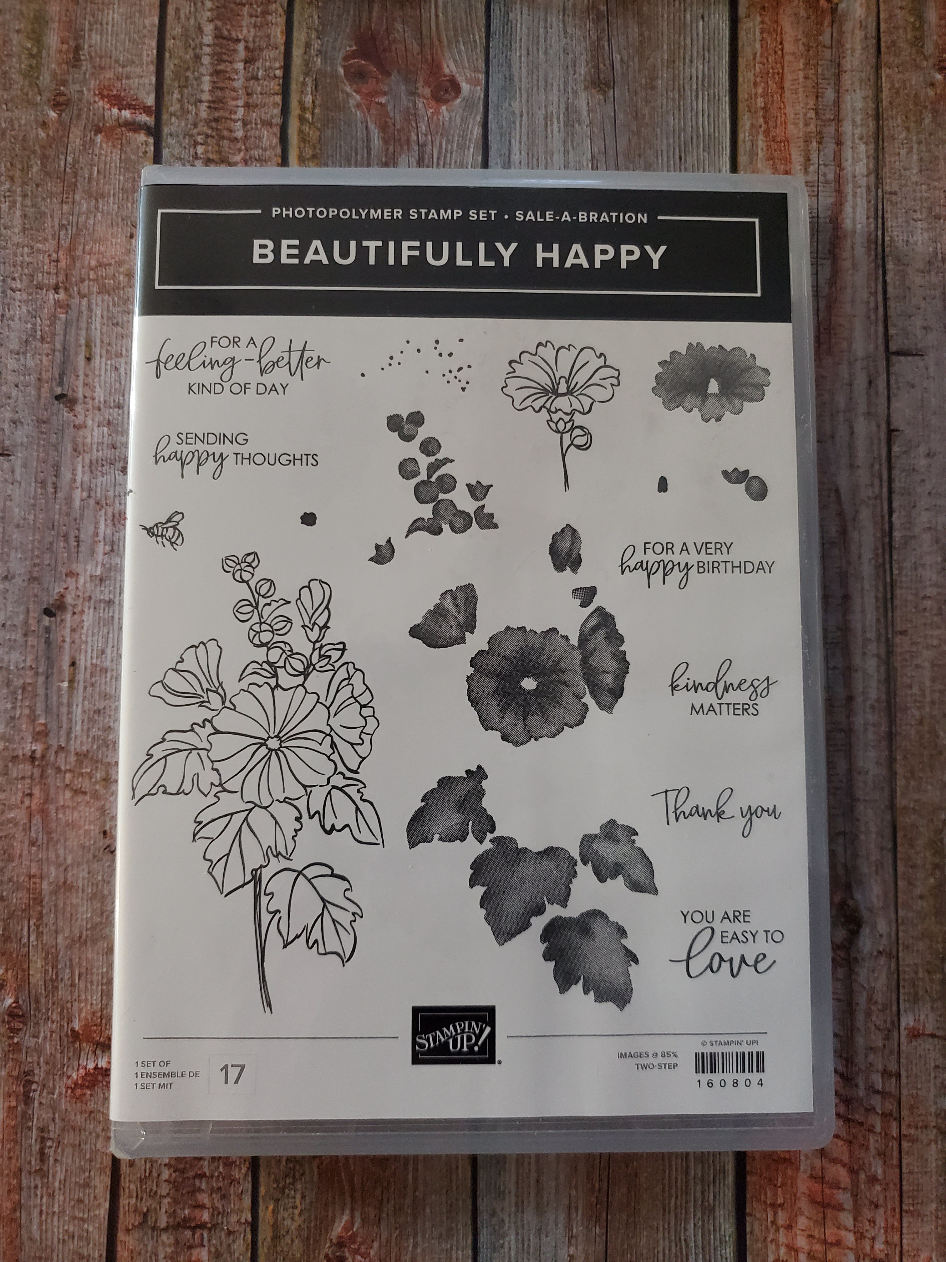 Stampin' UP! "Beautifully Happy" Stamp Set – StampinCandy.com