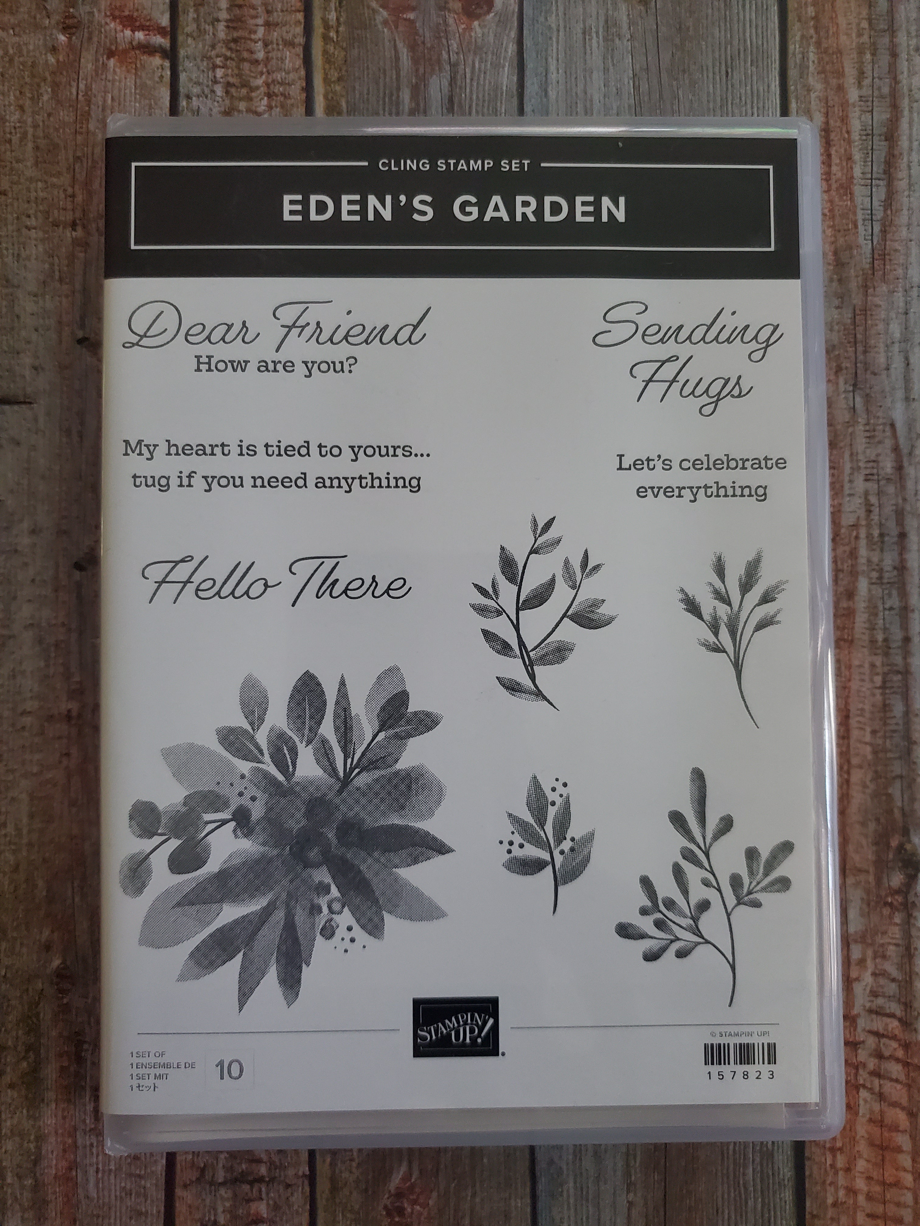 Stampin' UP! "Eden's Garden" Stamp Set with "Eden" Dies – StampinCandy.com