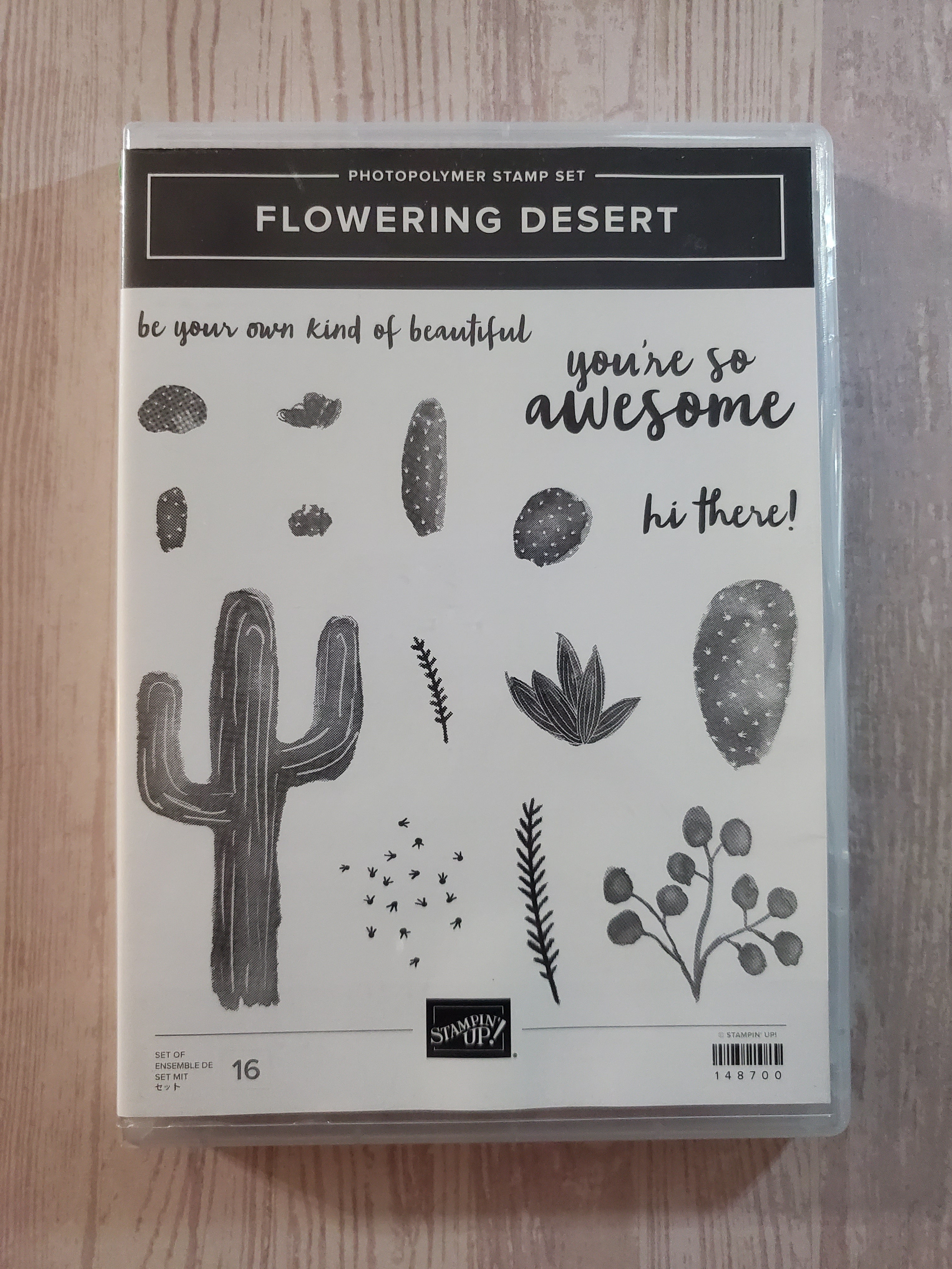 Stampin' UP! "Flowering Desert" Stamp Set – StampinCandy.com