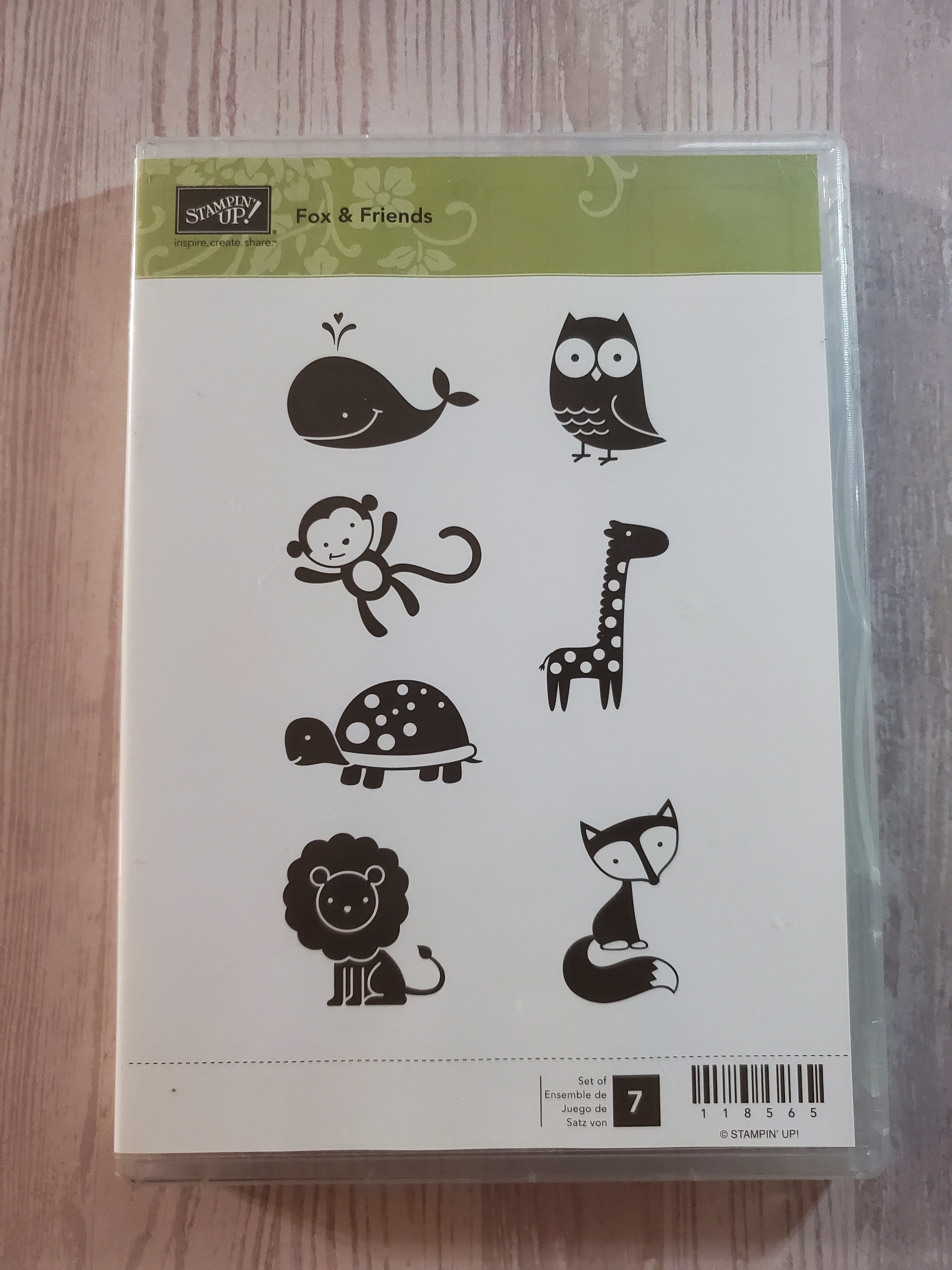 Stampin' UP! "Fox & Friends" Stamp Set – StampinCandy.com