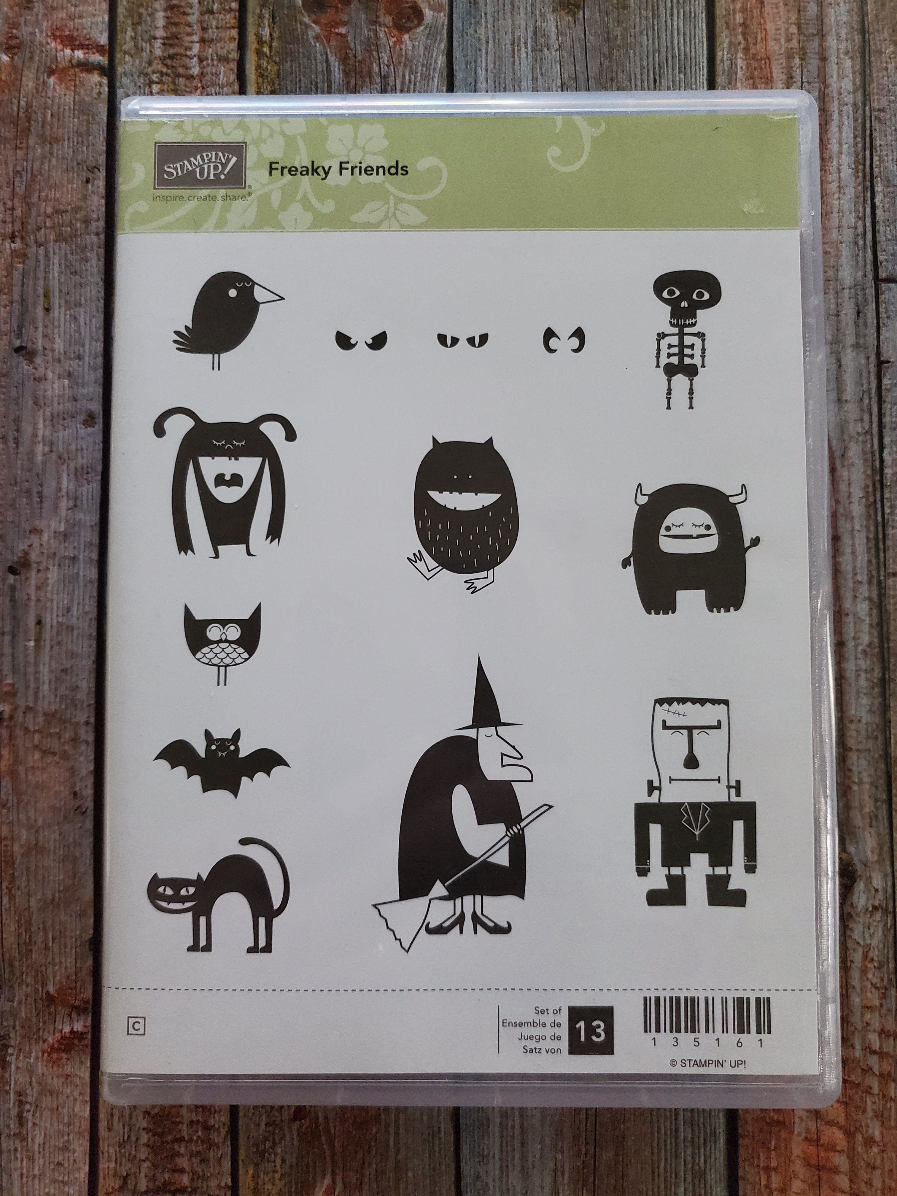 Stampin' UP! "Freaky Friends" Stamp Set – StampinCandy.com