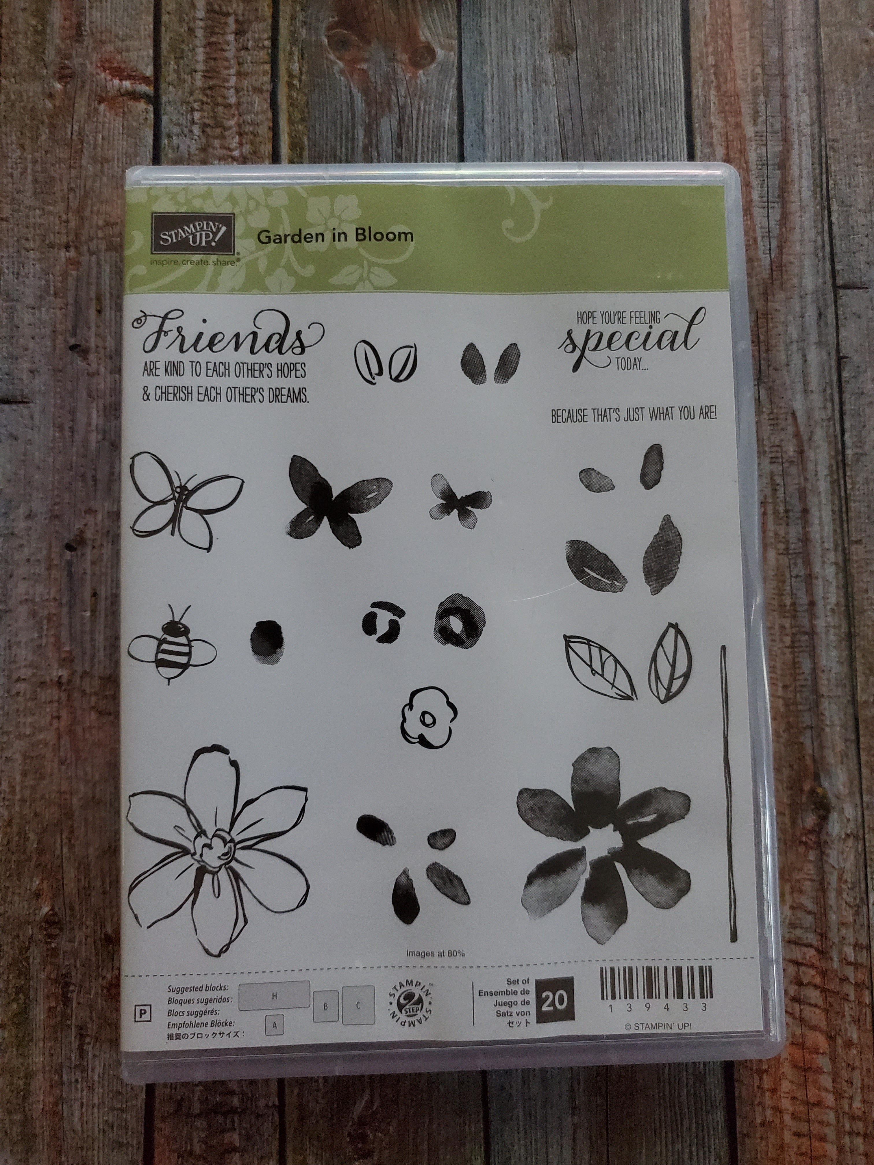 Stampin' UP! "Garden in Bloom" Stamp Set – StampinCandy.com