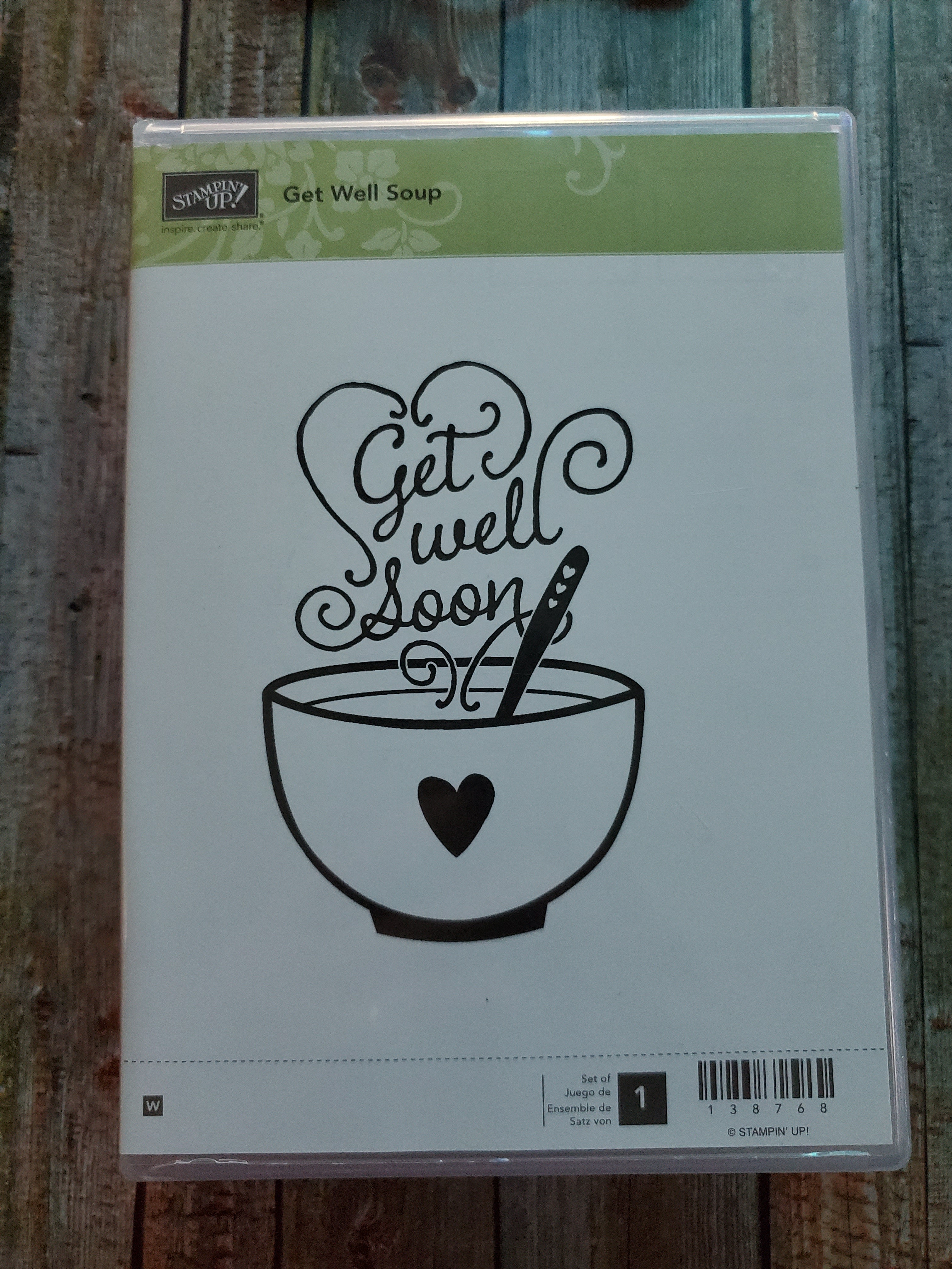 Stampin' UP! "Get Well Soup" Stamp Set – StampinCandy.com