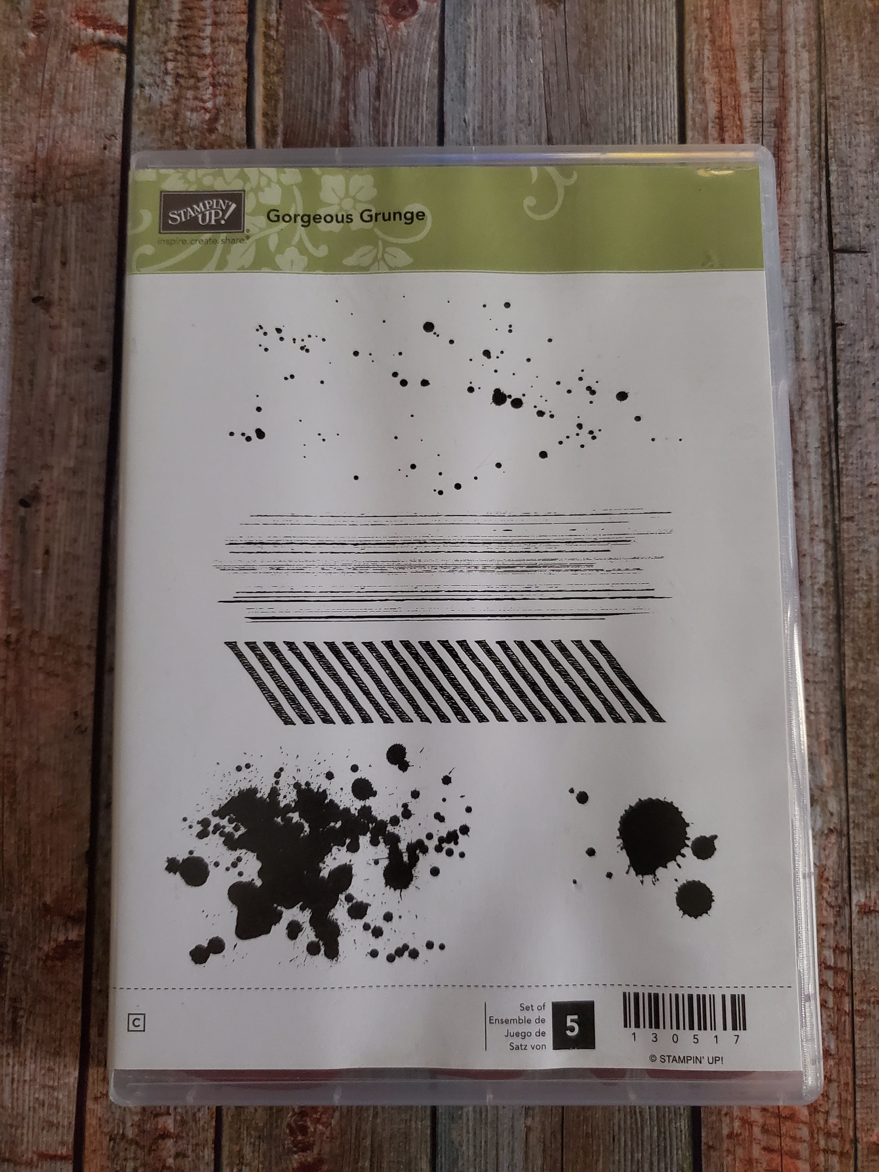 Stampin' UP! "Gorgeous Grunge" Stamp Set – StampinCandy.com
