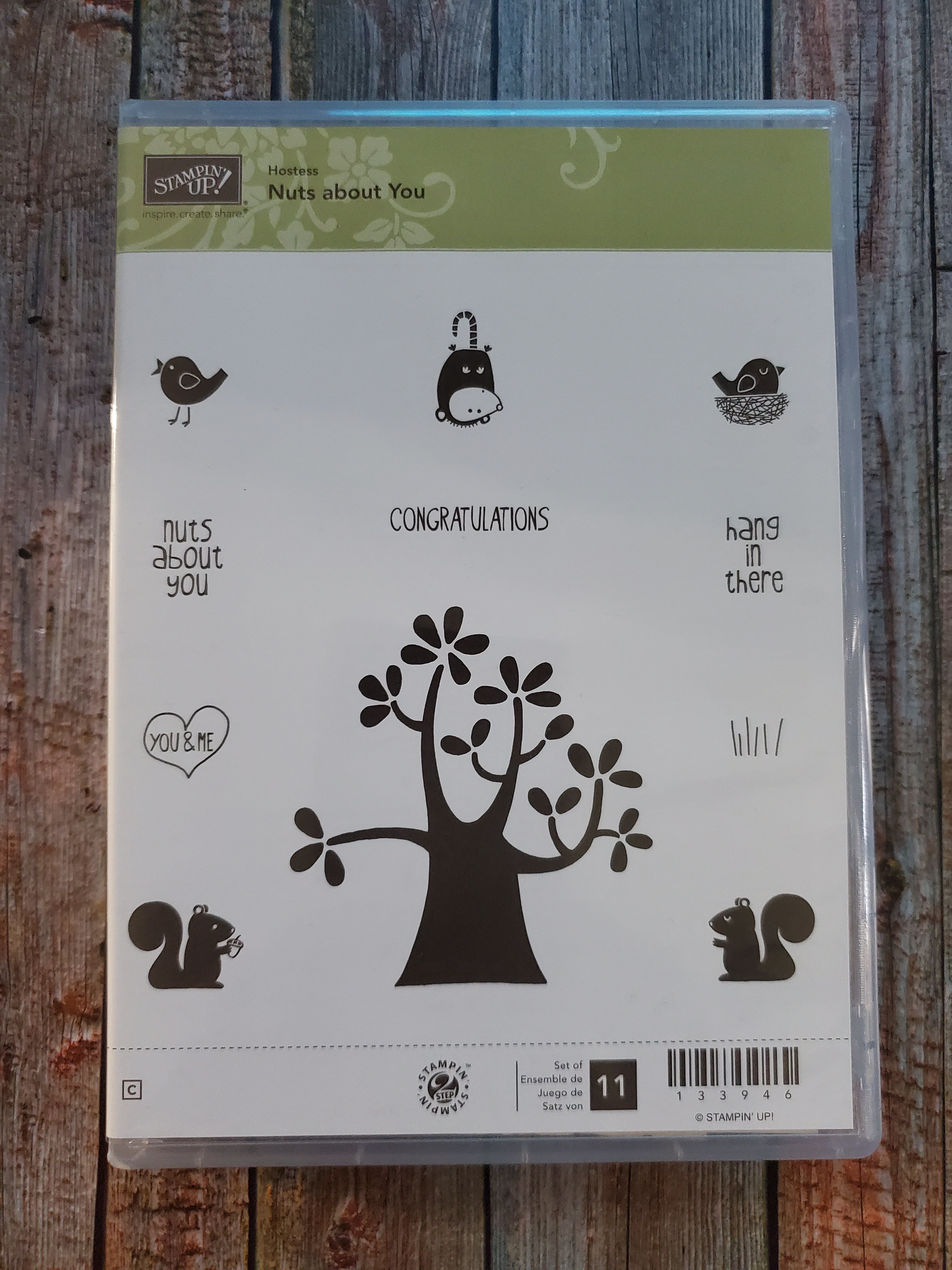 Stampin' UP! "Nuts About You" Stamp Set – StampinCandy.com
