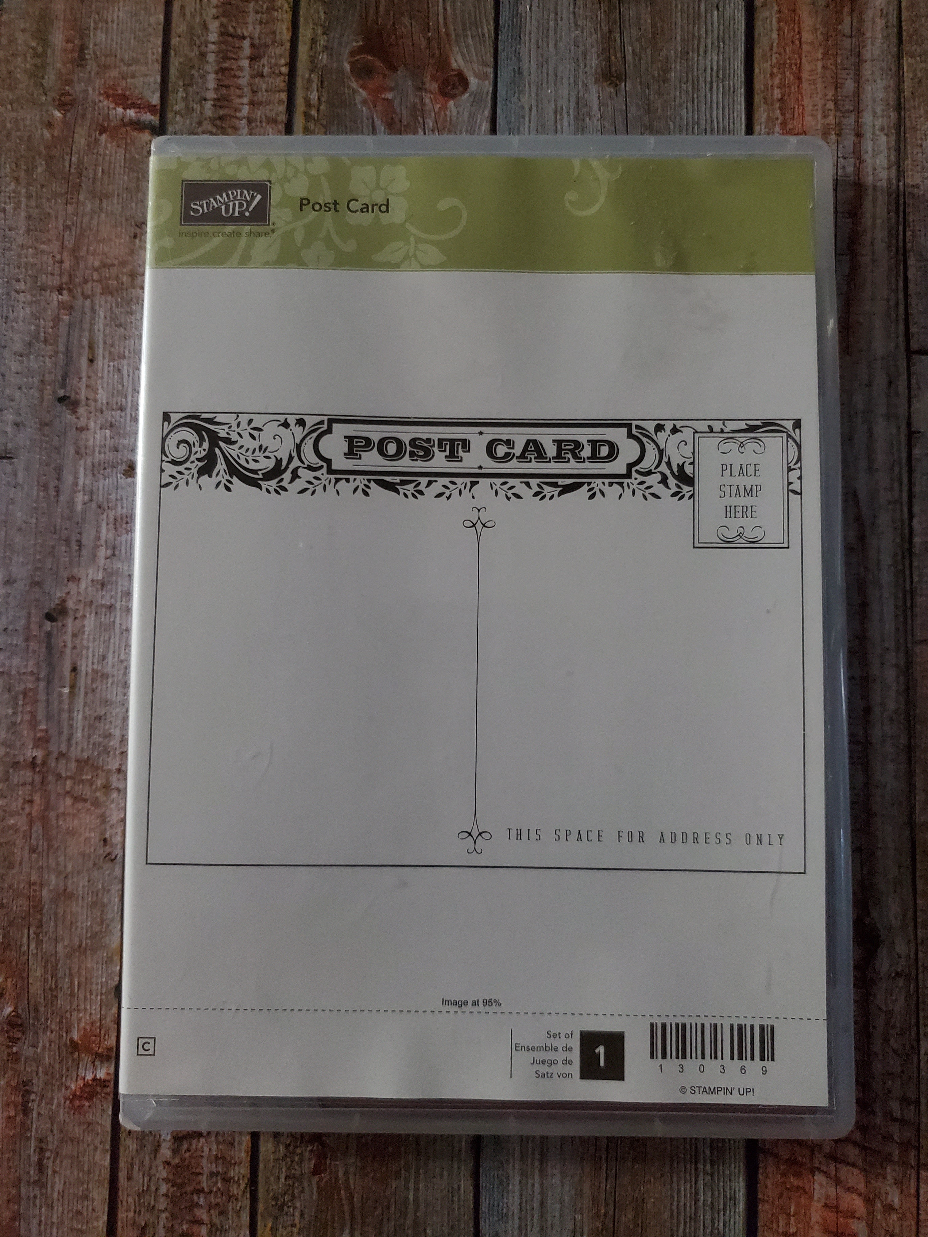 Stampin' UP! "Post Card" Stamp Set – StampinCandy.com