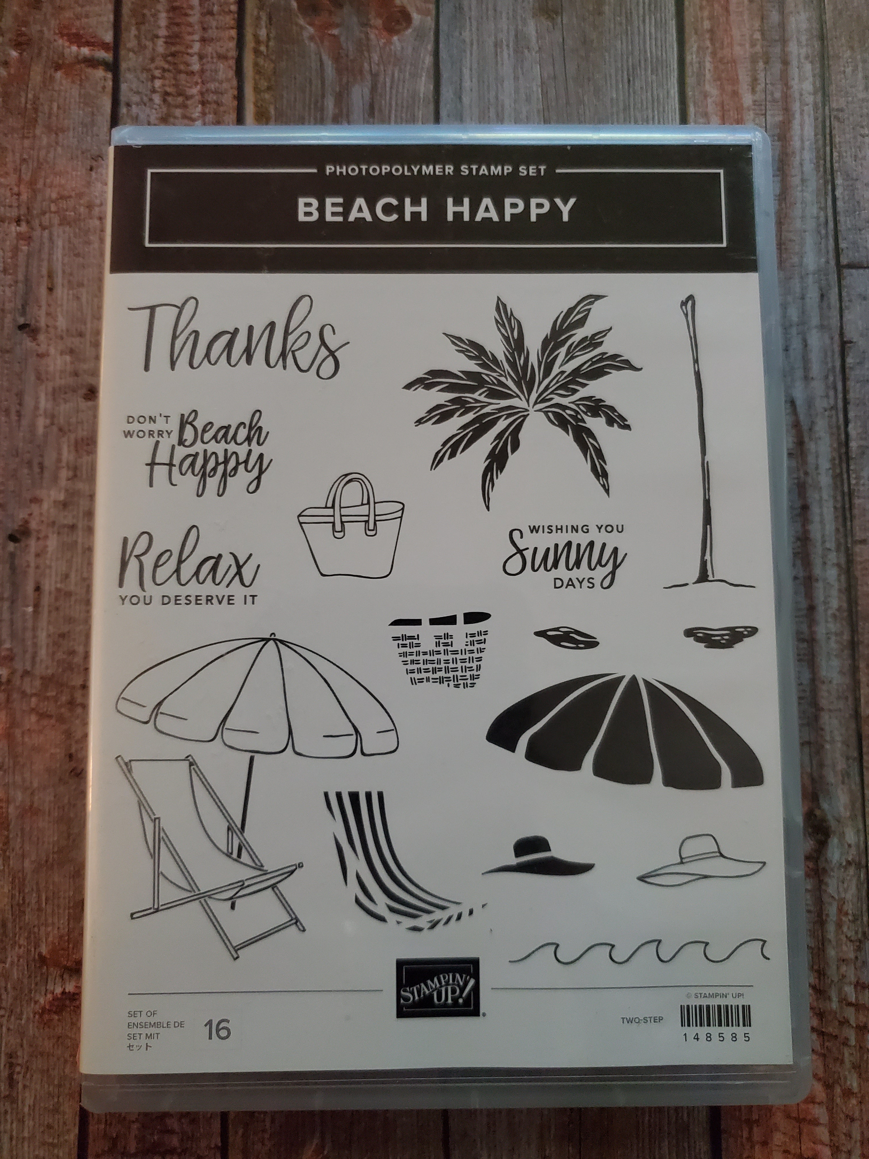 Stampin' UP! "Beach Happy" Stamp Set – StampinCandy.com