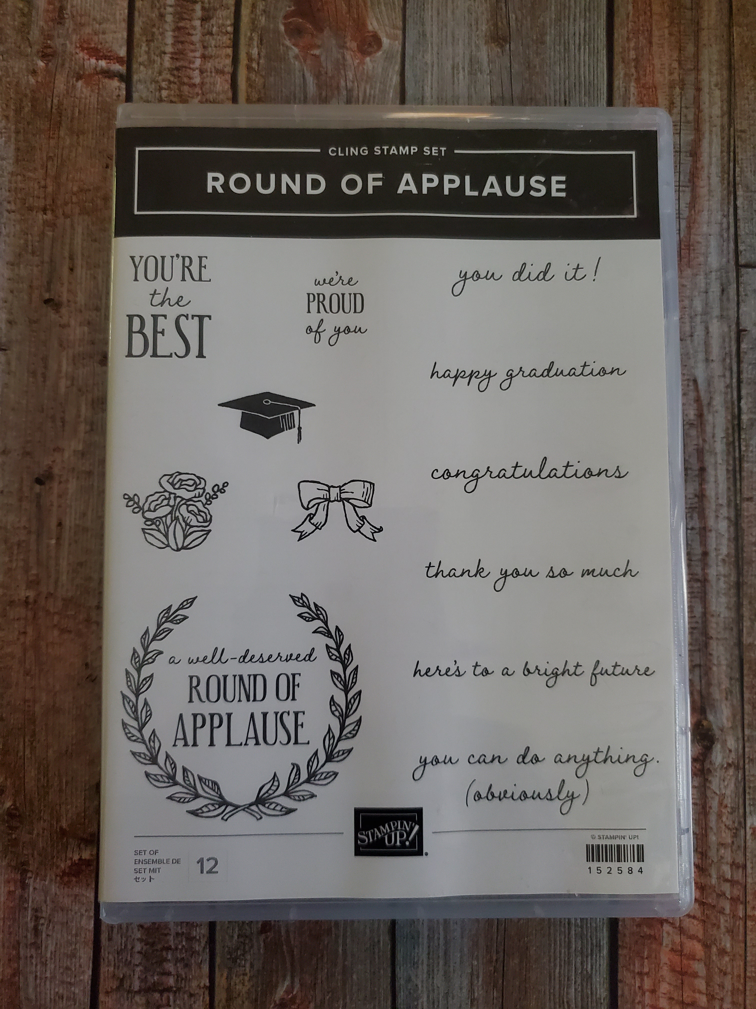 Stampin' UP! "Round of Applause" Stamp Set – StampinCandy.com