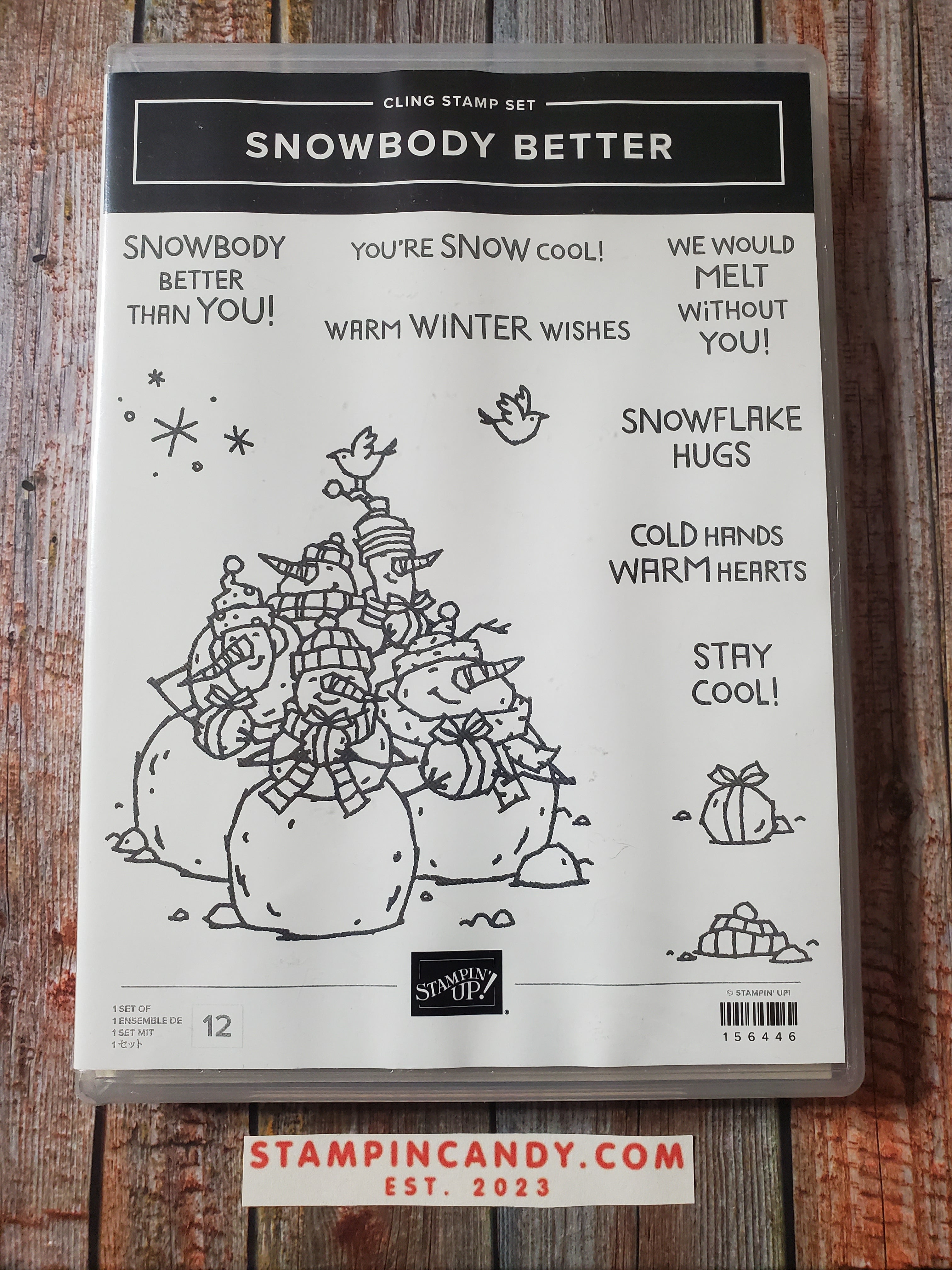 Stampin' UP! "Snowbody Better" Stamp Set – StampinCandy.com