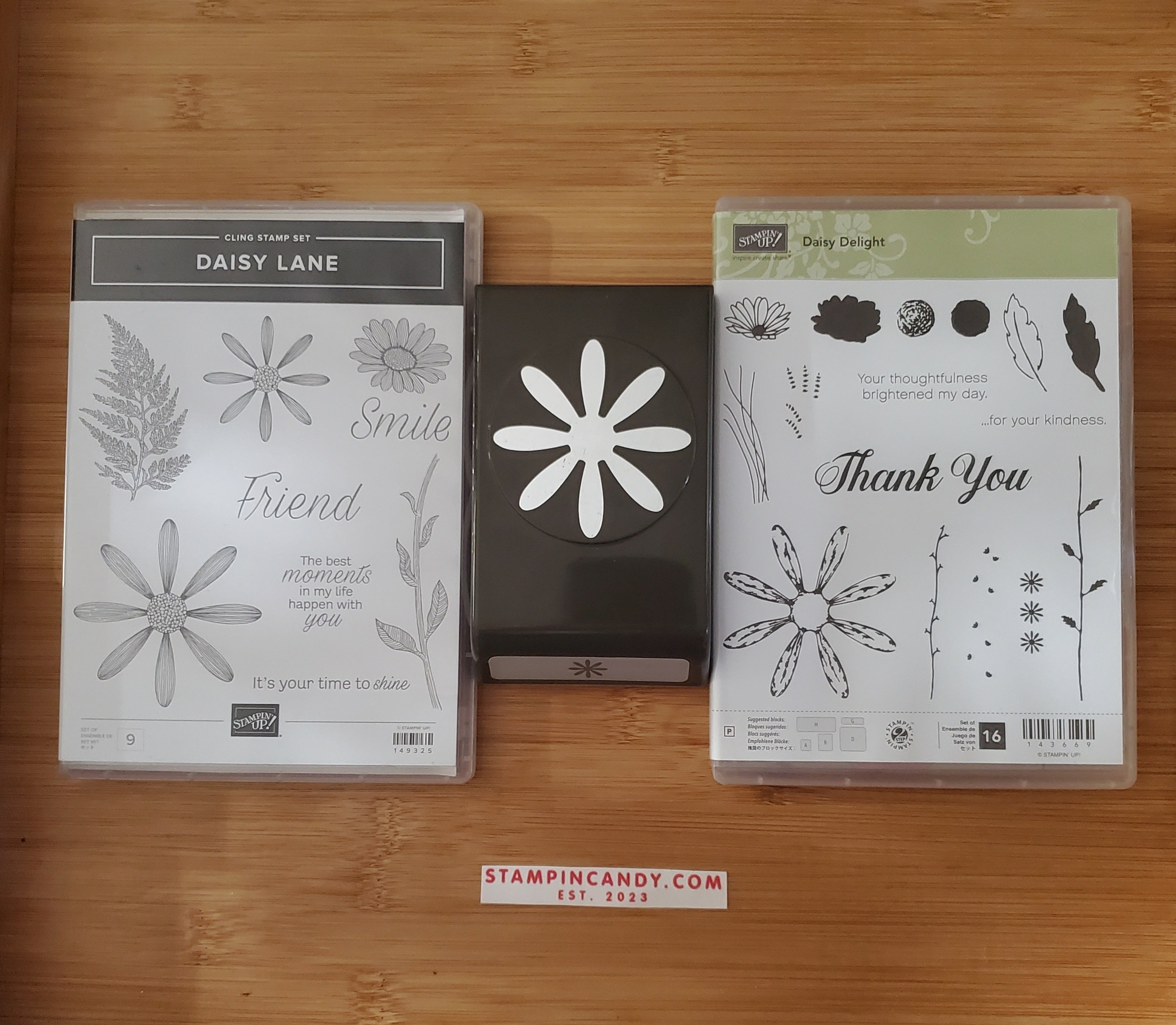 Stampin' UP! "Daisy Delight" AND "Daisy Lane" Stamp Sets with "Daisy ...