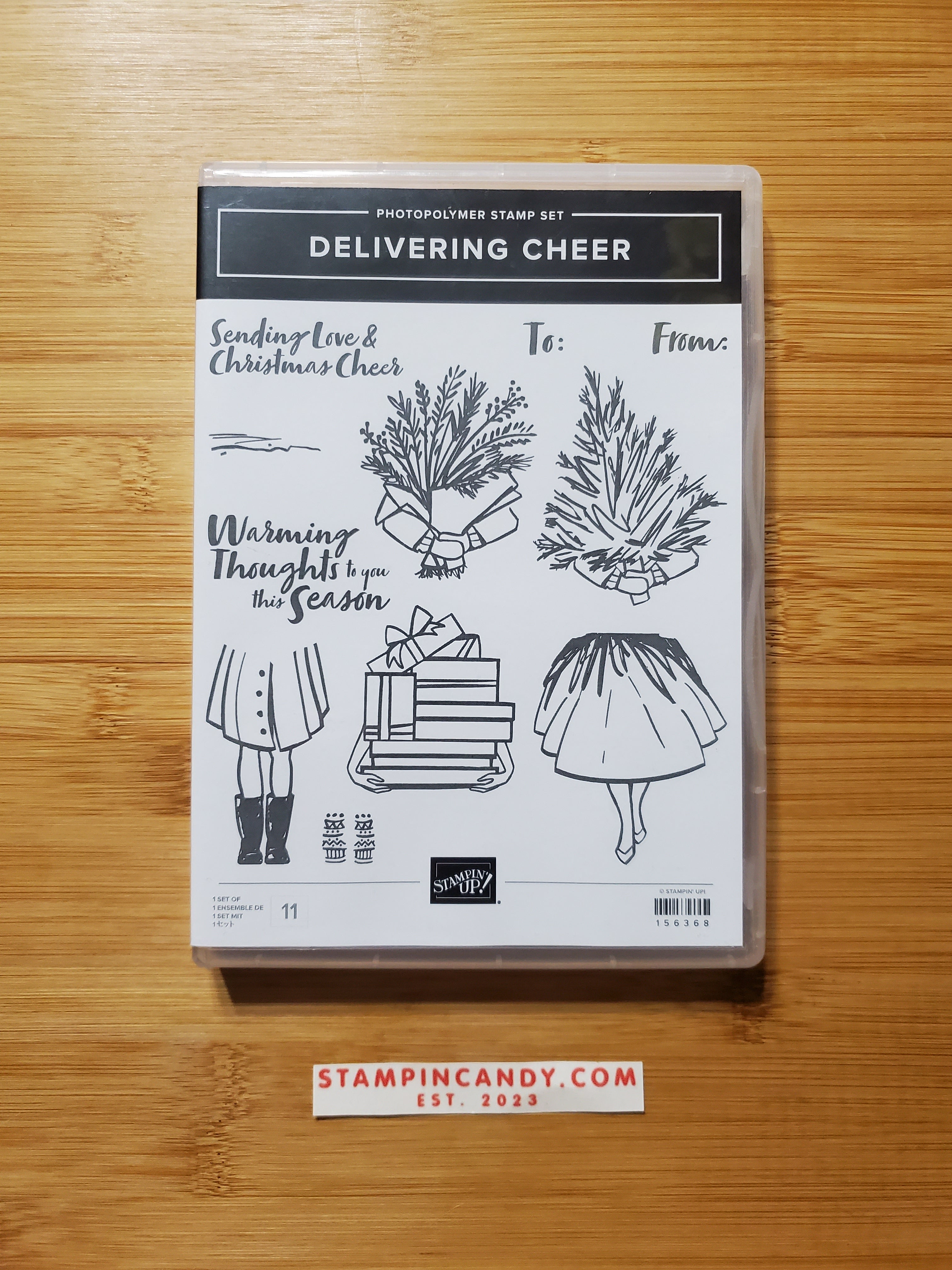 Stampin' UP! "Delivering Cheer" Stamp Set – StampinCandy.com