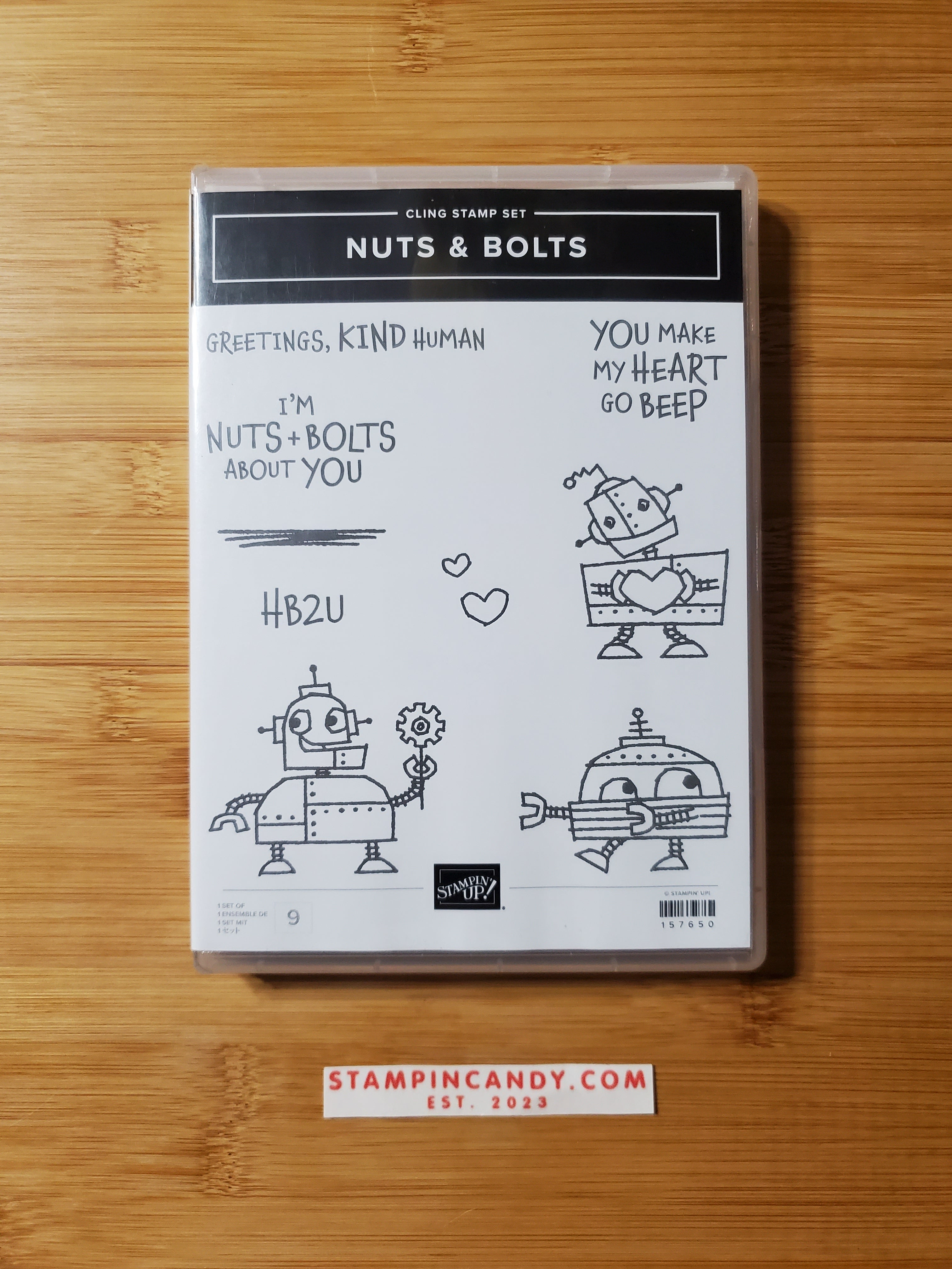 Stampin' UP! "Nuts & Bolts" Stamp Set – StampinCandy.com