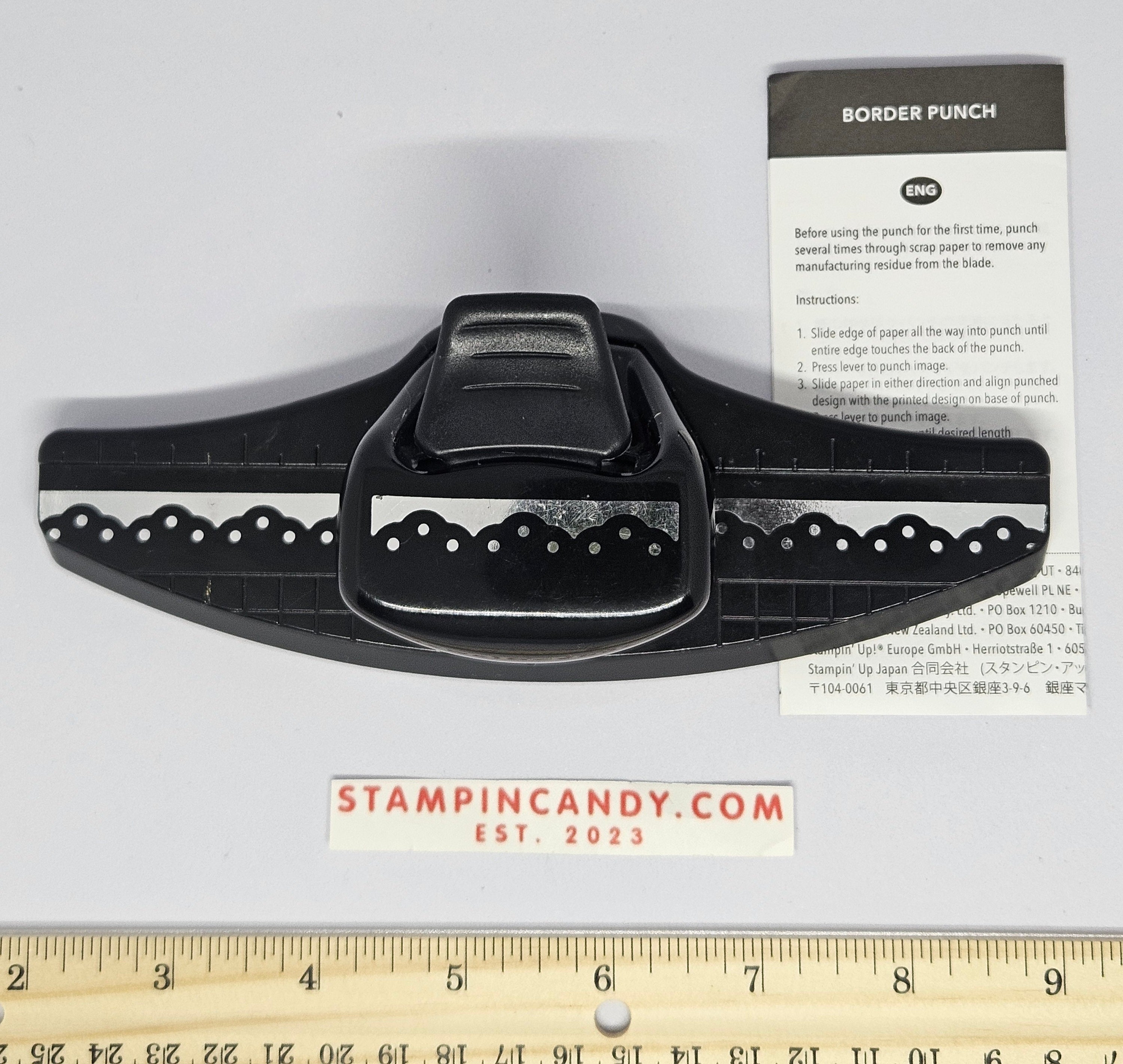 Stampin Up - Scalloped Lace Border Punch – StampinCandy.com