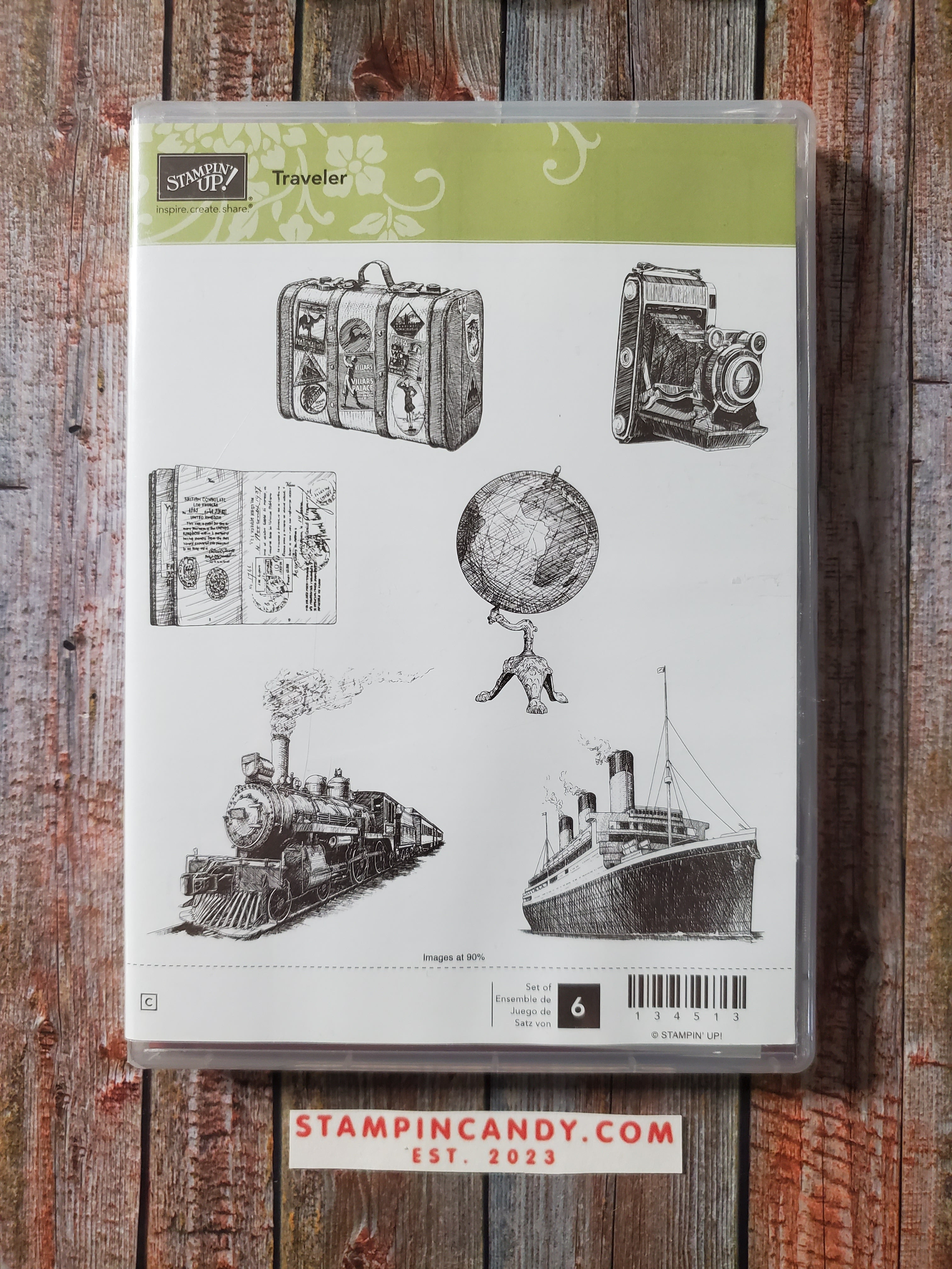 Stampin' UP! "Traveler" Stamp Set – StampinCandy.com