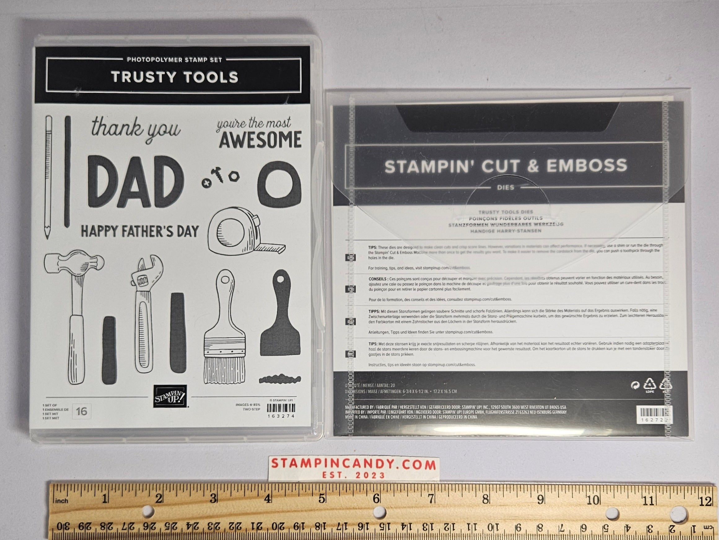 Stampin Up - Trusty Tools with Dies – StampinCandy.com