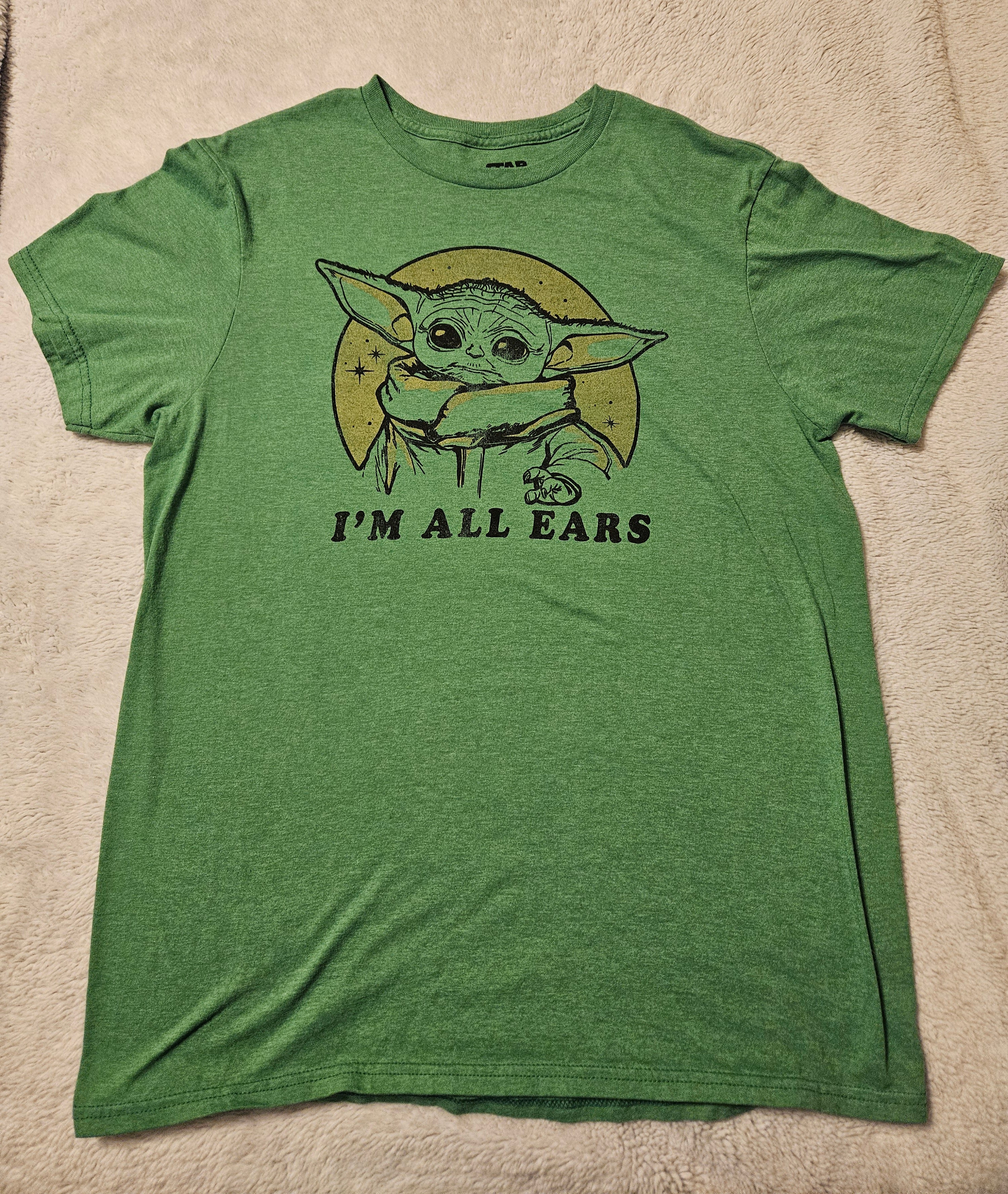 Star Wars "I'm All Ears" Grogu Medium T-Shirt – StampinCandy.com