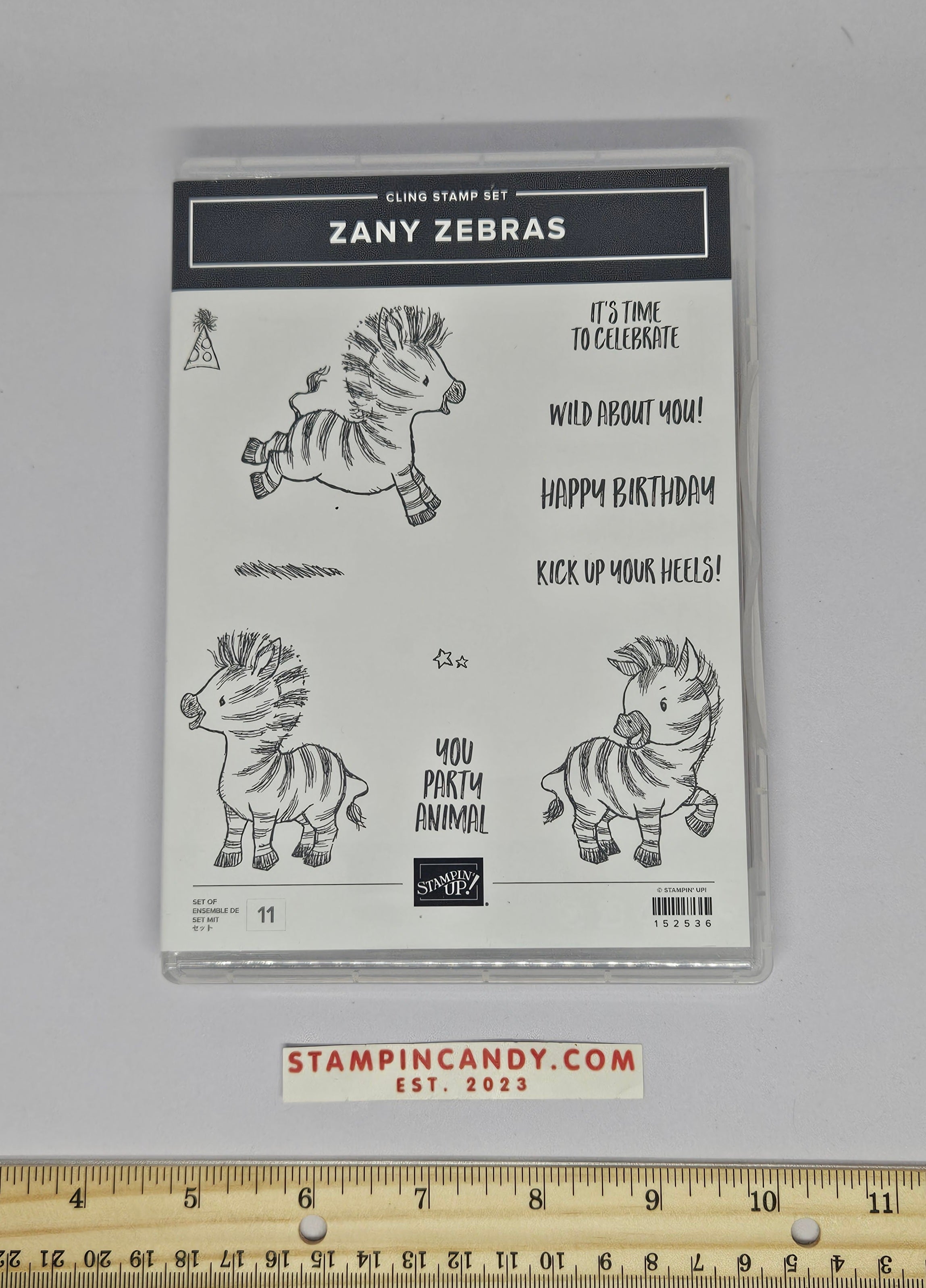 Stampin Up - Zany Zebras – StampinCandy.com