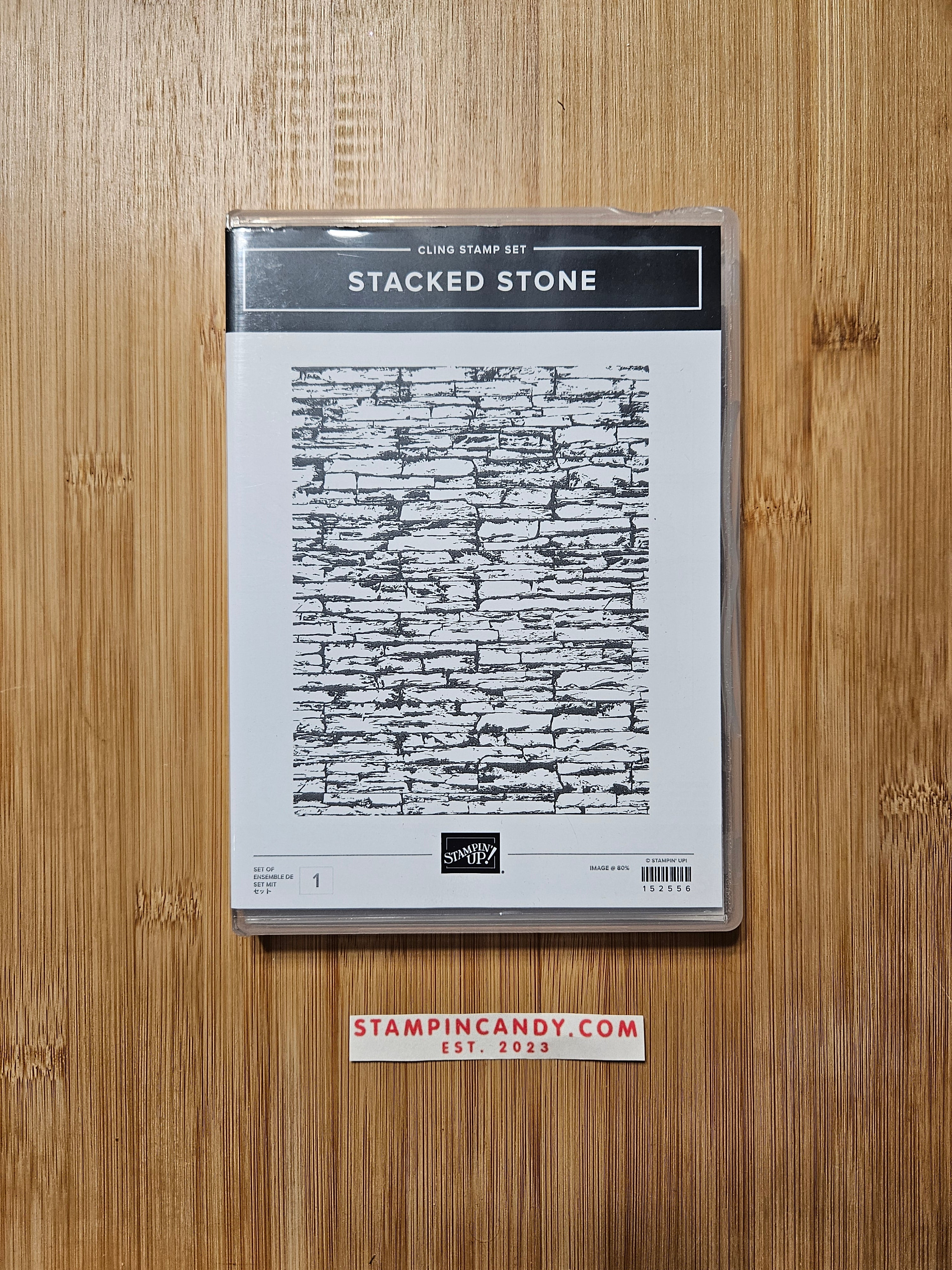 Stampin' UP! "Stacked Stone" Stamp Set – StampinCandy.com