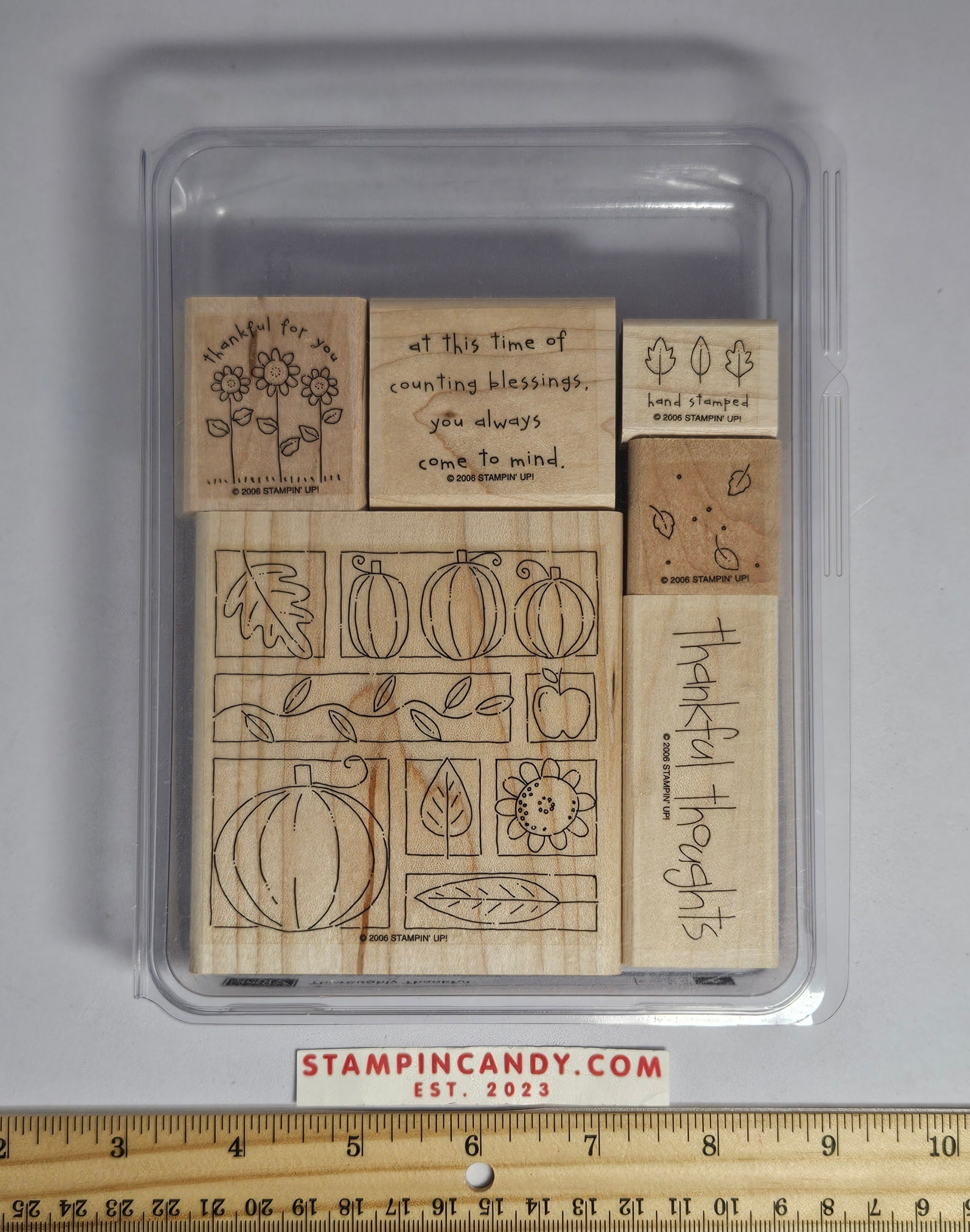 Stampin Up - Thoroughly Thankful – StampinCandy.com
