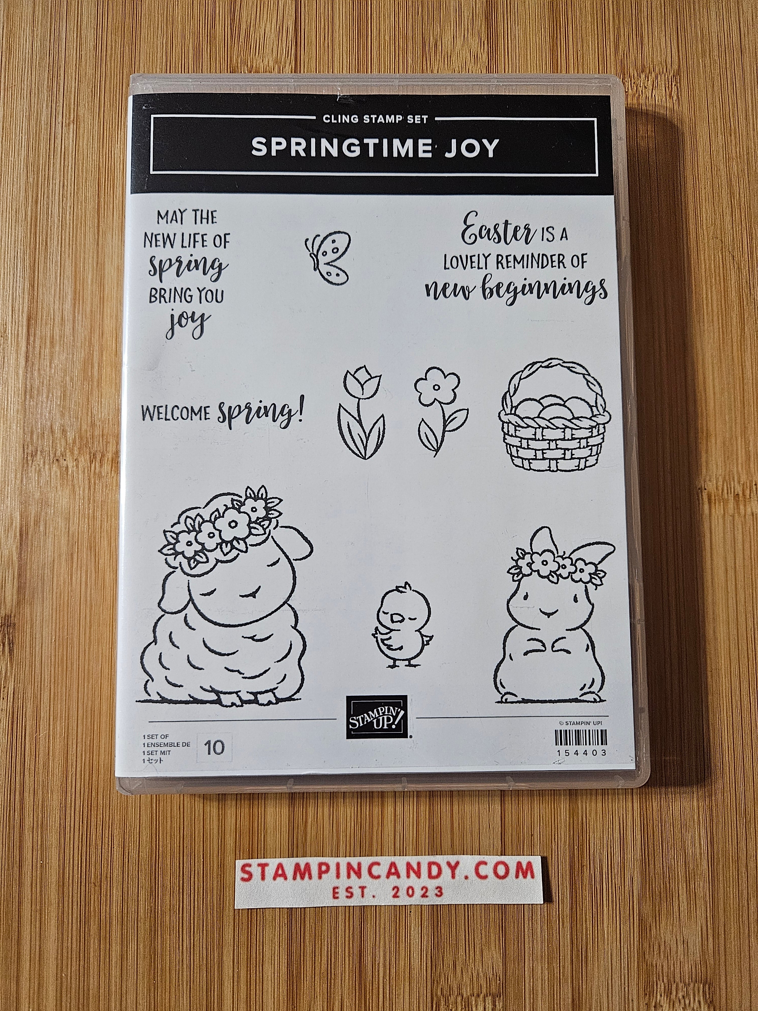 Stampin' UP! "Springtime Joy" Stamp Set – StampinCandy.com