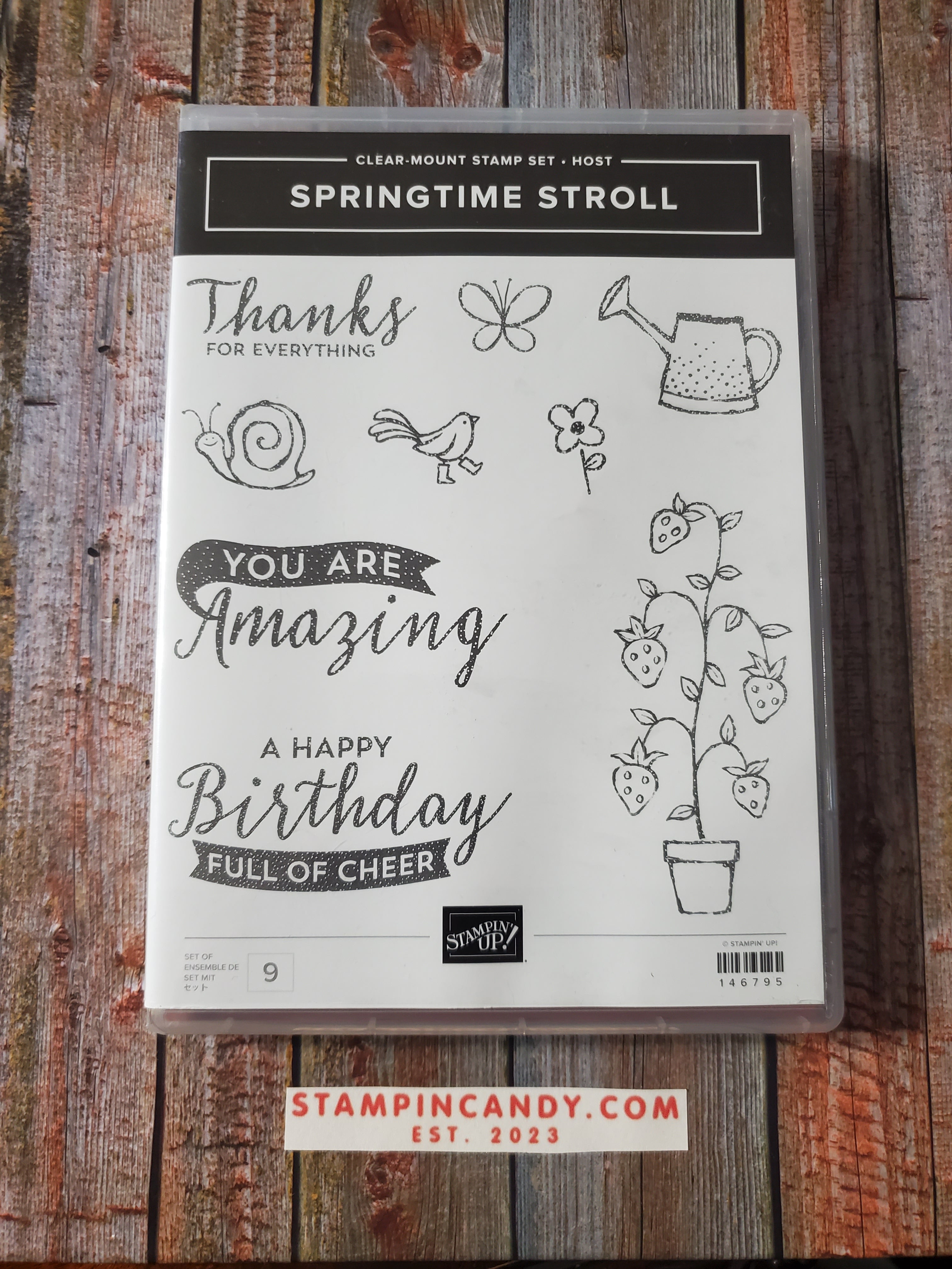 Stampin' UP! "Springtime Stroll" Stamp Set – StampinCandy.com