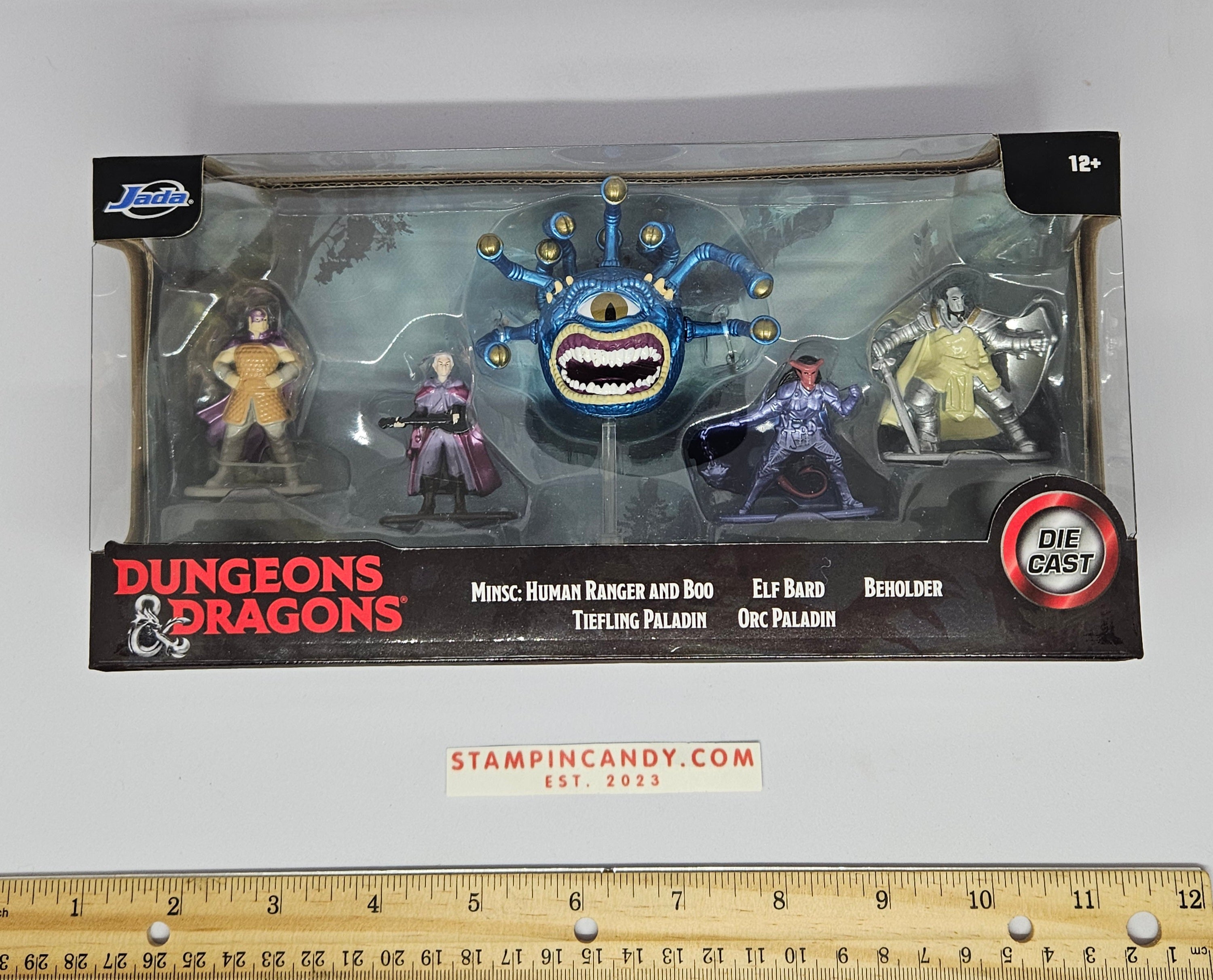 Dungeons & Dragons - 5 Piece Die Cast Figures – StampinCandy.com
