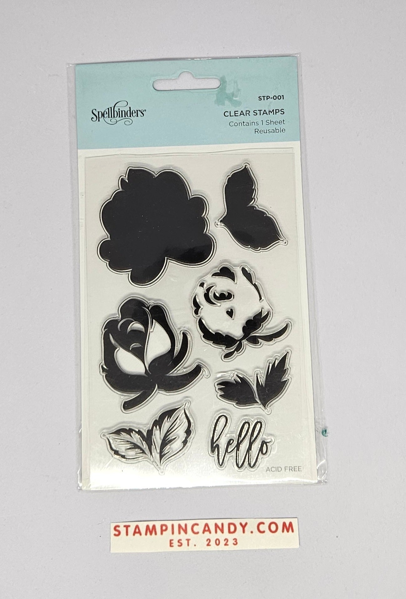 Spellbinders - Layered Rose Stamp Set – StampinCandy.com