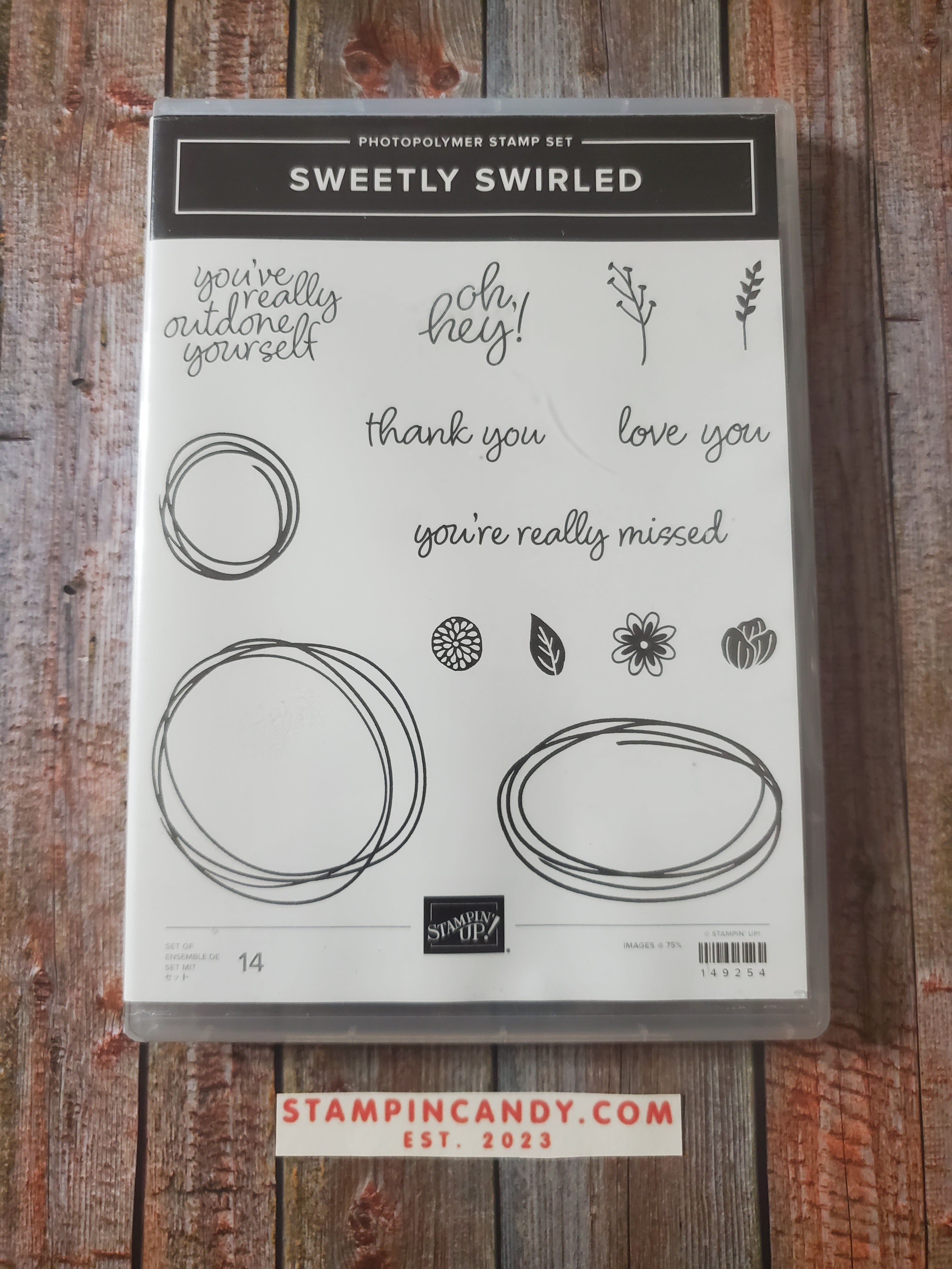 Stampin' UP! "Sweetly Swirled" Stamp Set – StampinCandy.com