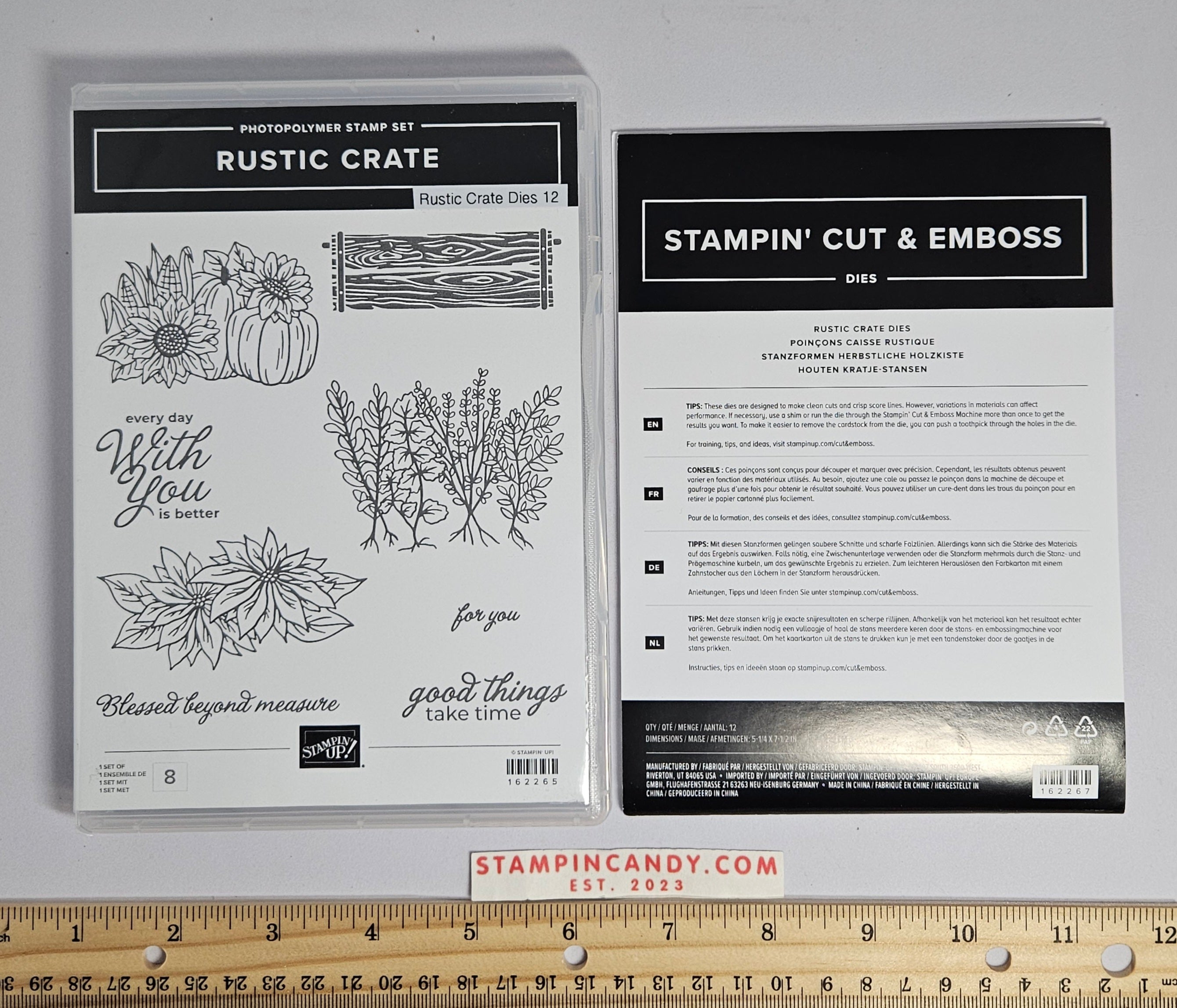 Stampin Up - Rustic Crate with Dies – StampinCandy.com