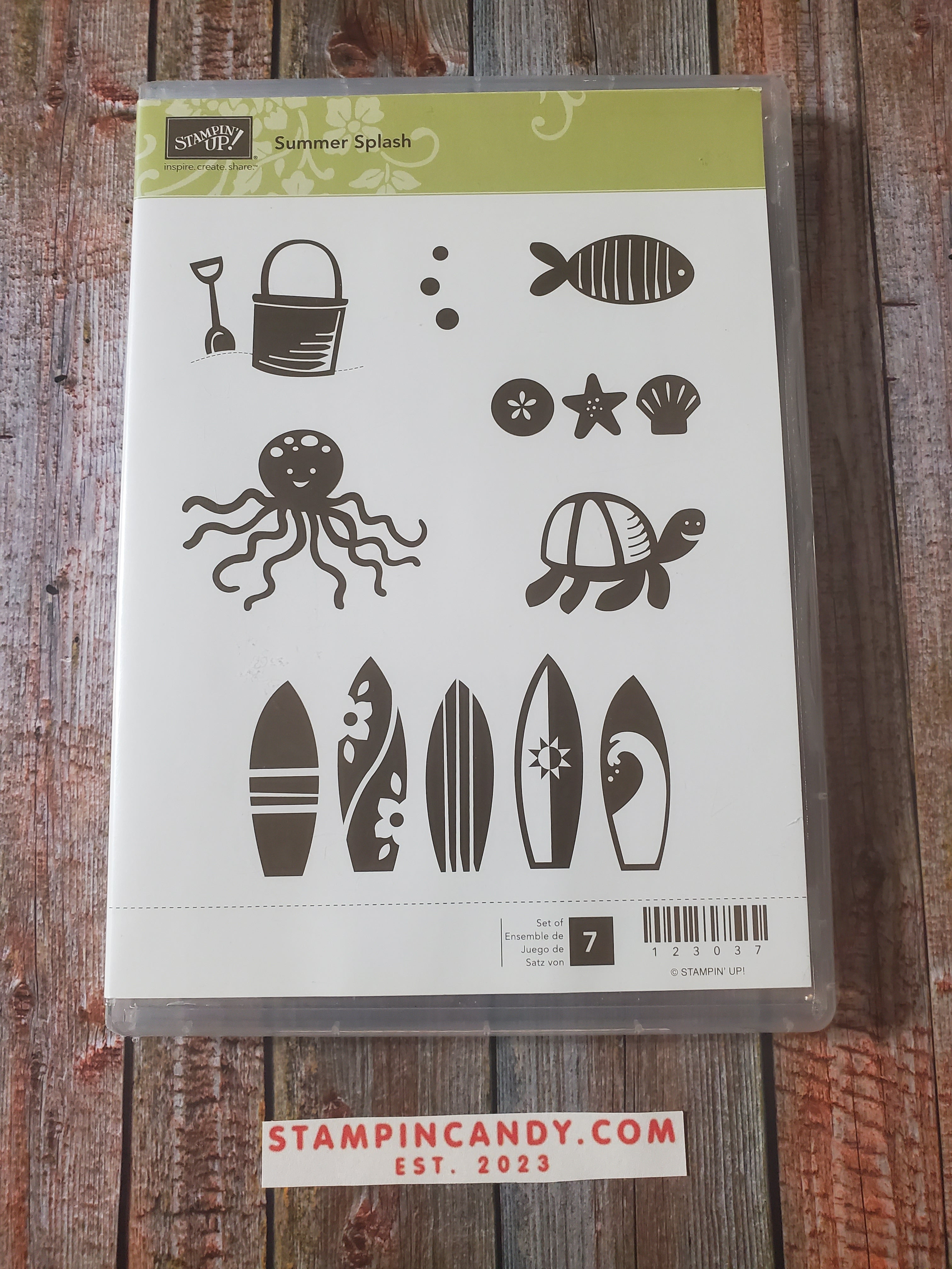 Stampin' UP! "Summer Splash" Stamp Set – StampinCandy.com