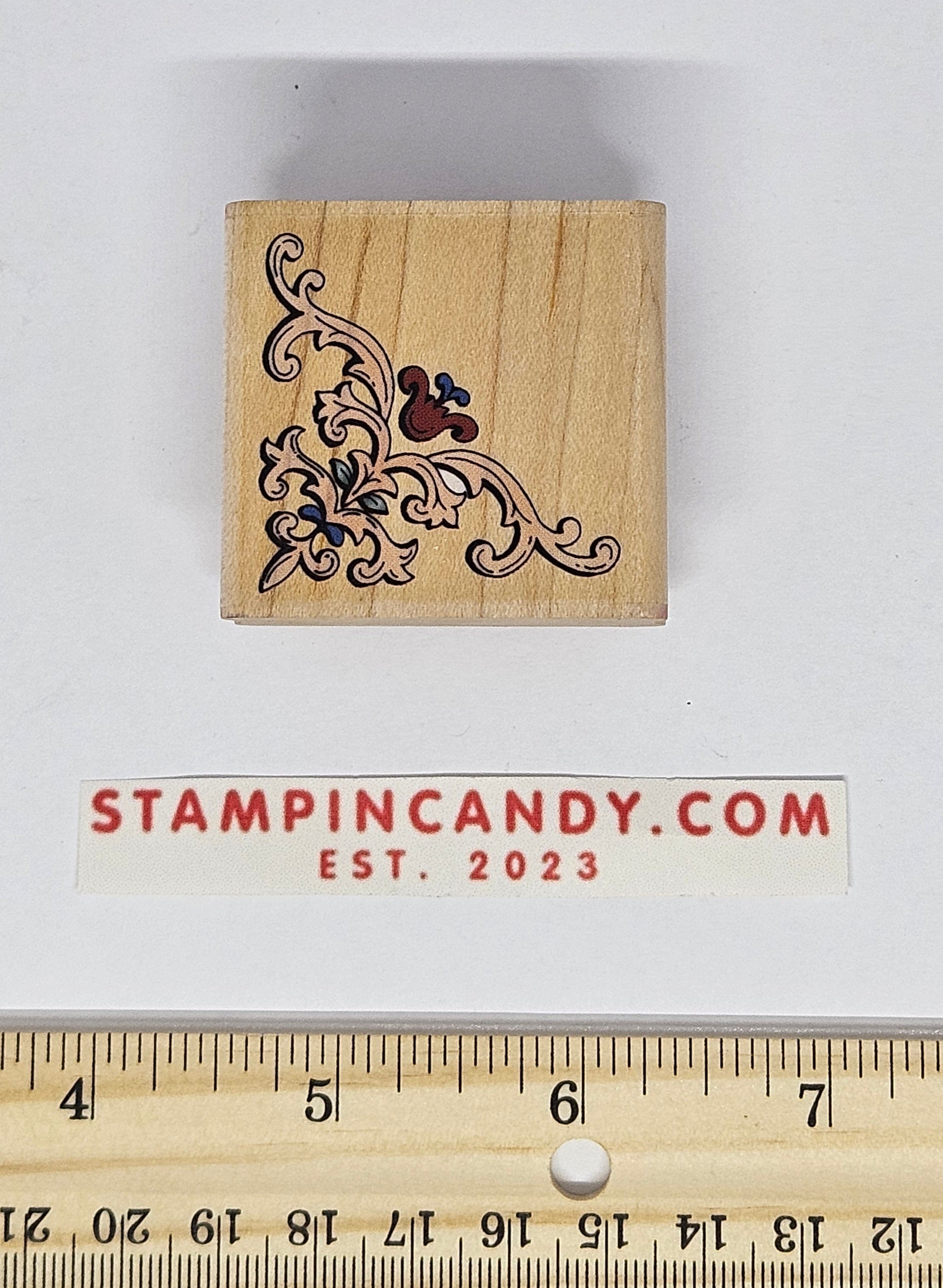 Rubber Stampede - A1954 Corner Stamp – StampinCandy.com