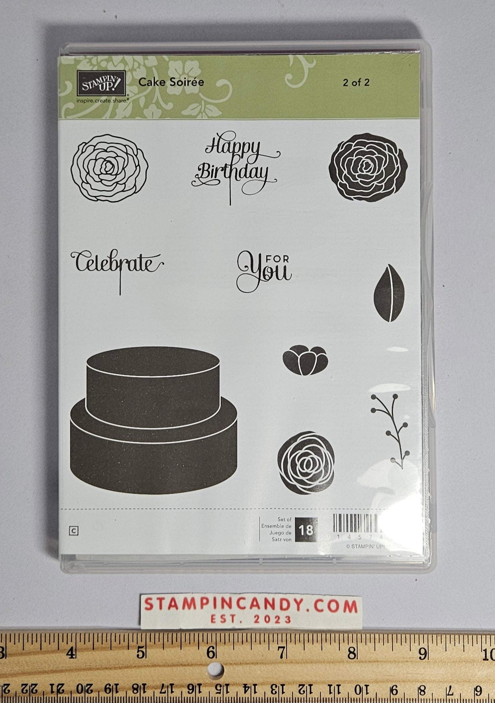 Stampin Up - Cake Soiree (Set 2 of 2 ONLY) – StampinCandy.com