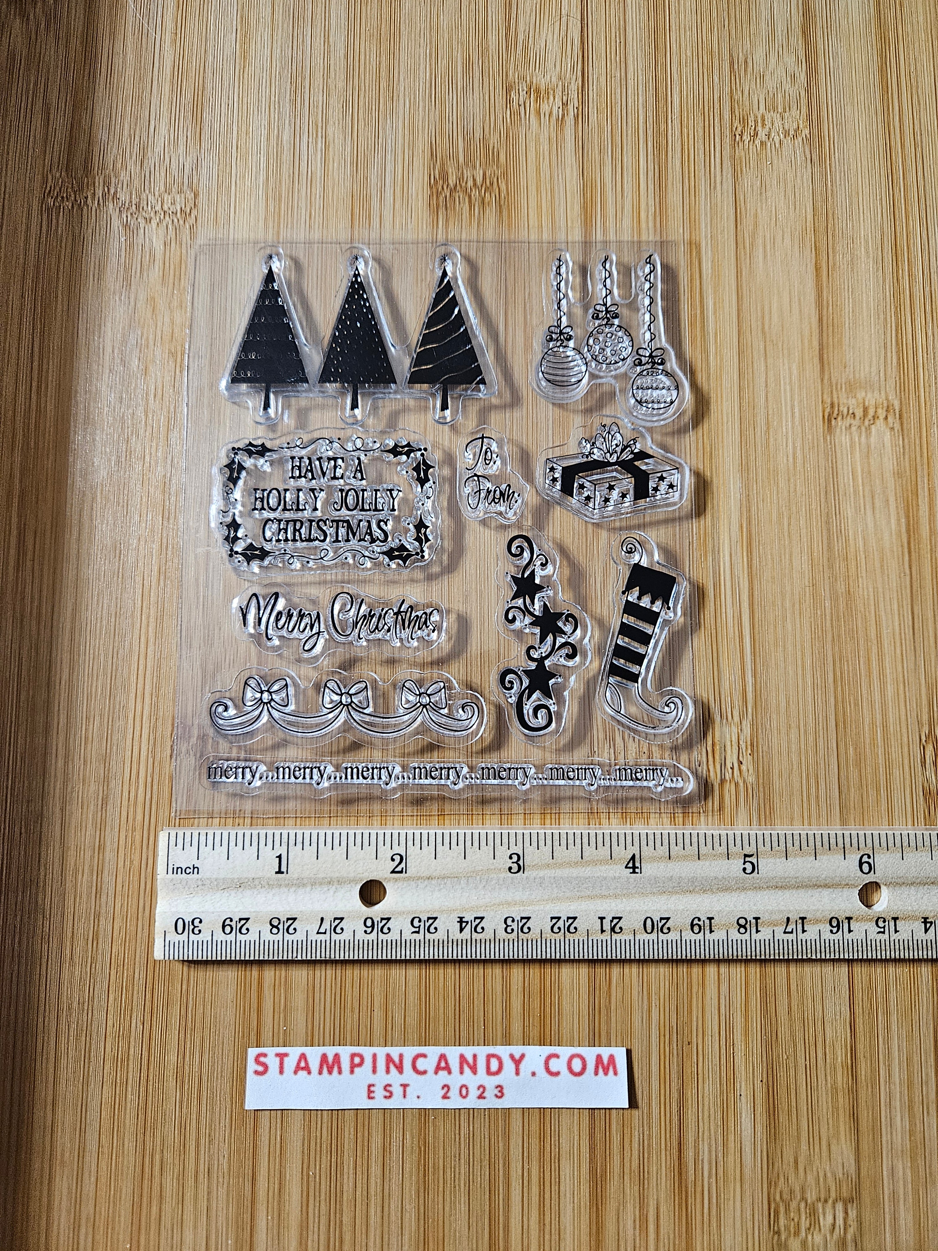 Recollections - "Merry Merry" Stamp Set – StampinCandy.com