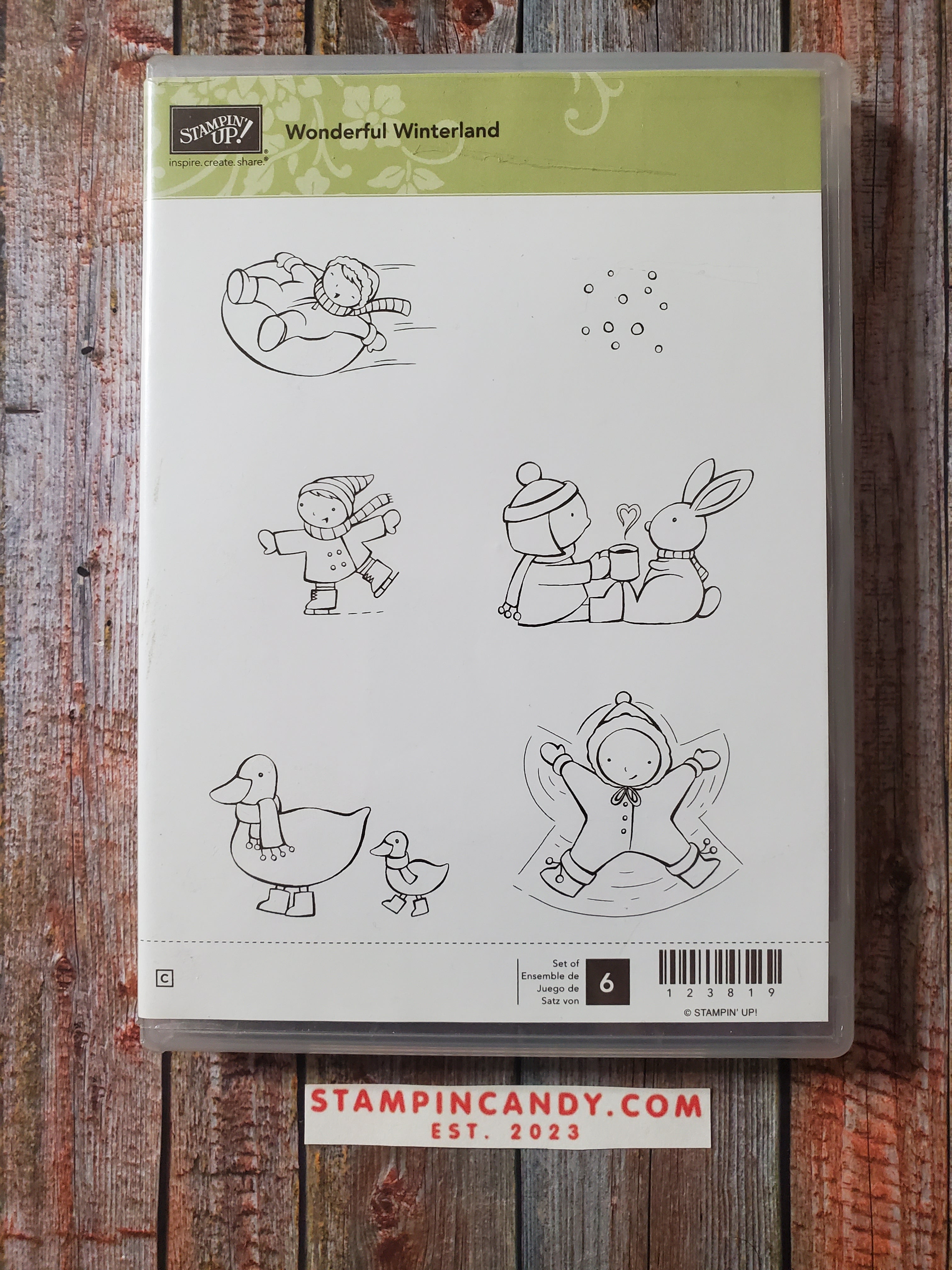 Stampin' UP! "Wonderful Winterland" Stamp Set – StampinCandy.com