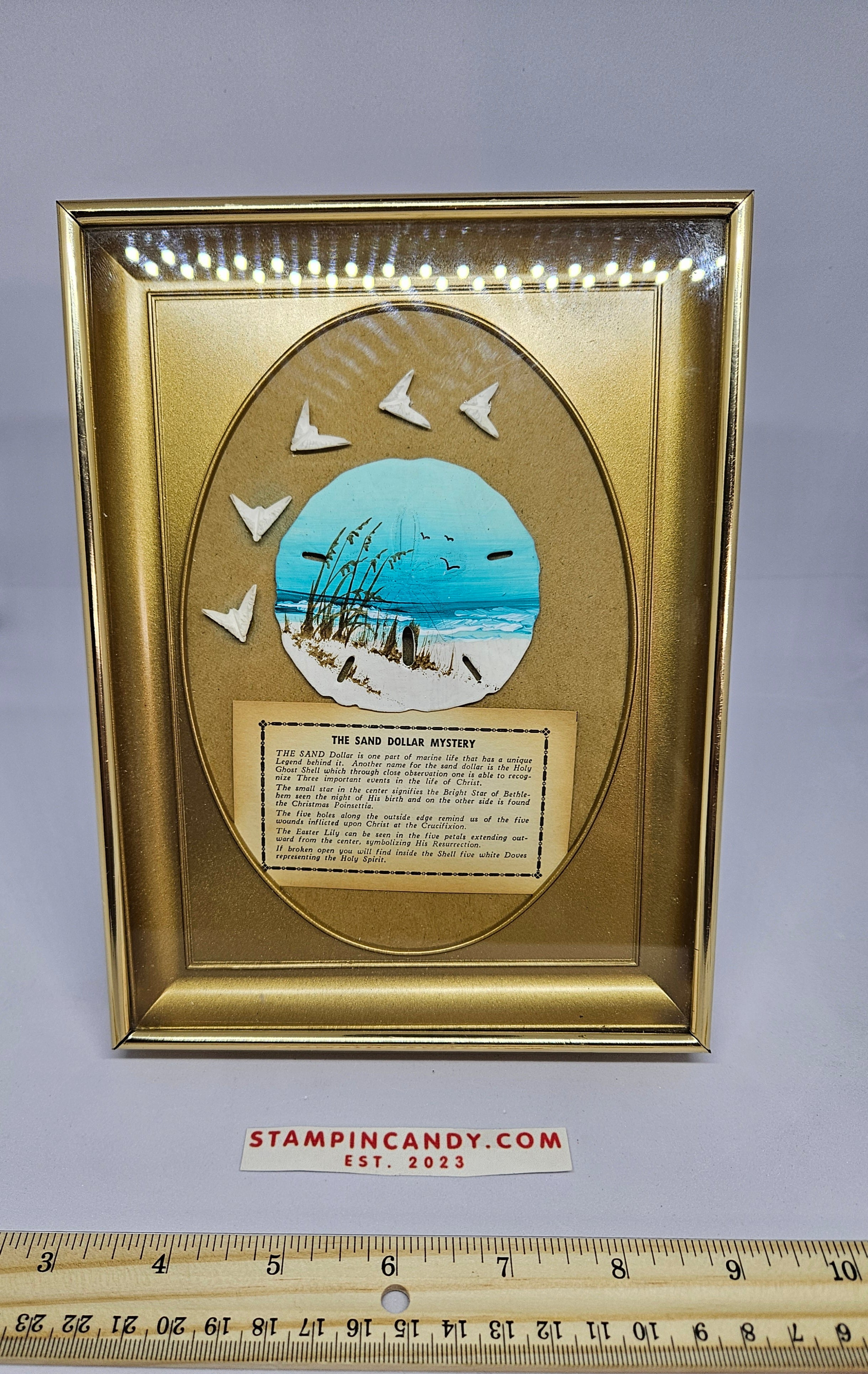 Vintage 70s Shell Art Decor – StampinCandy.com