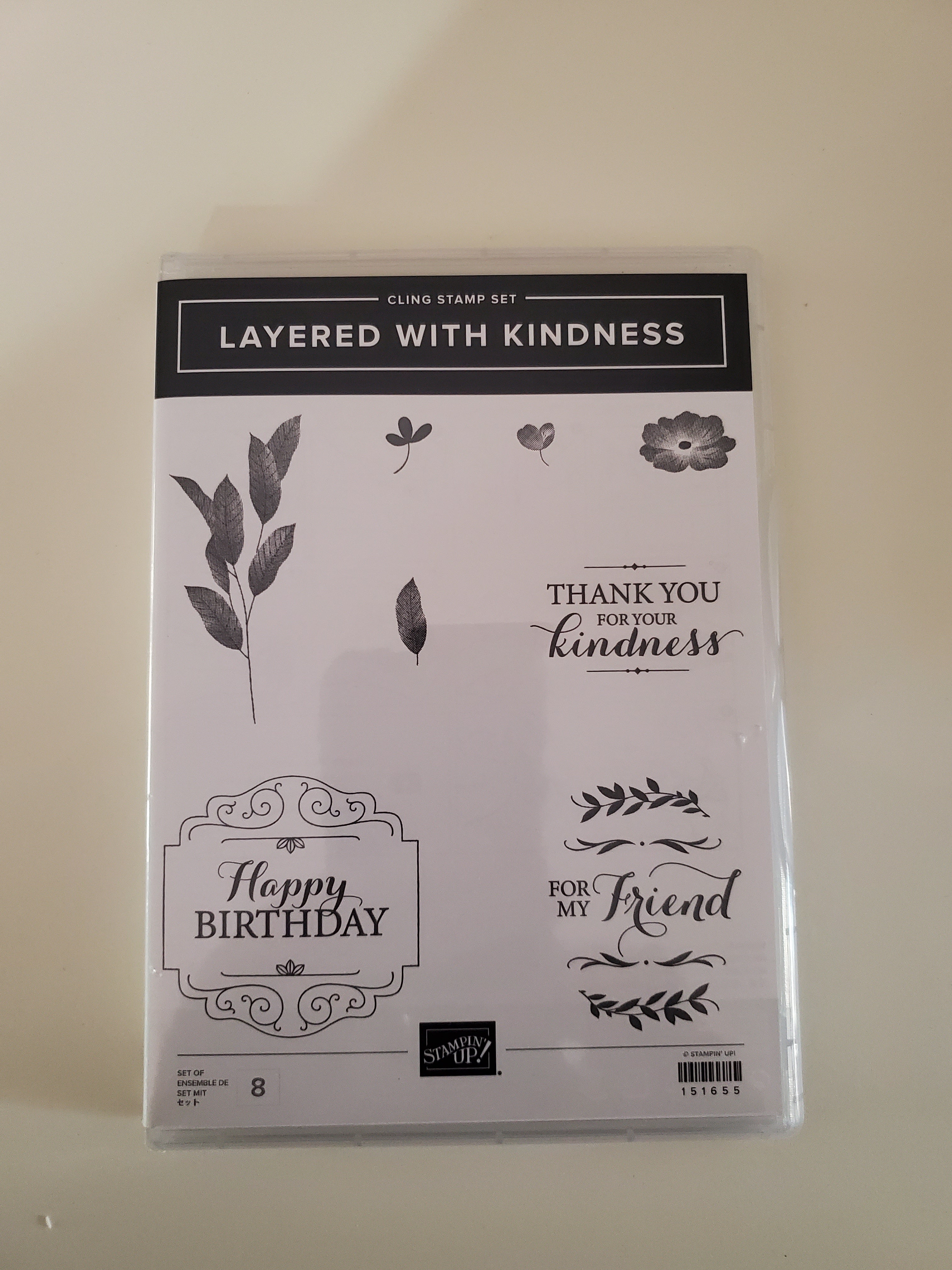 Stampin' UP! "Layered With Kindness" Stamp Set – StampinCandy.com