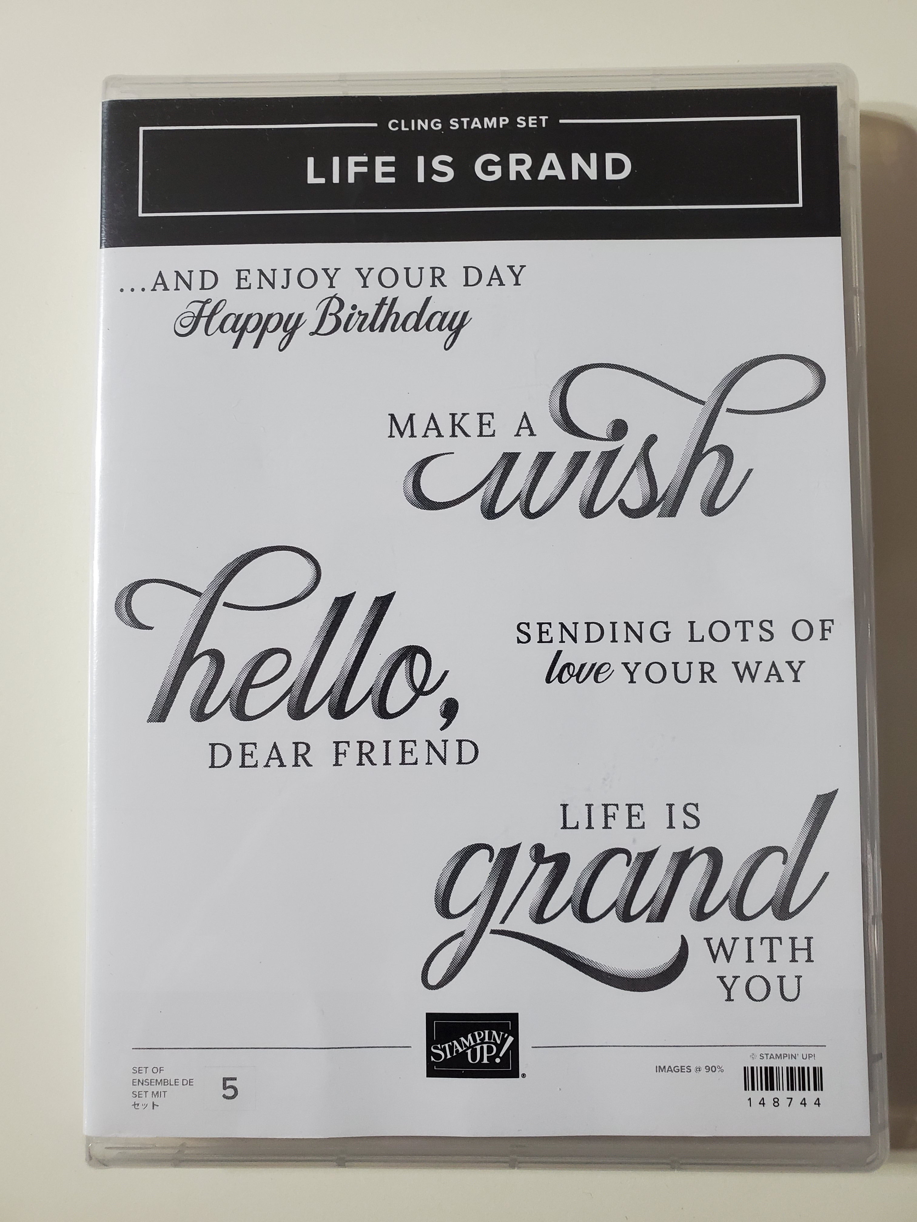 Stampin' UP! "Life Is Grand" Stamp Set – StampinCandy.com